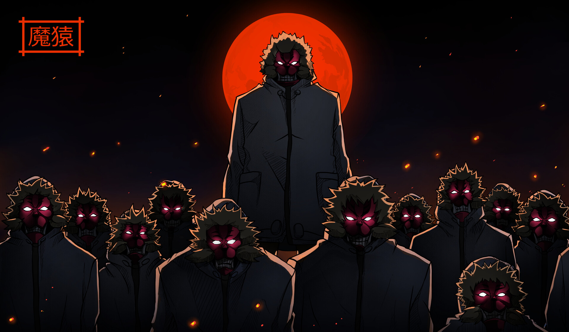 francis art - devil ape