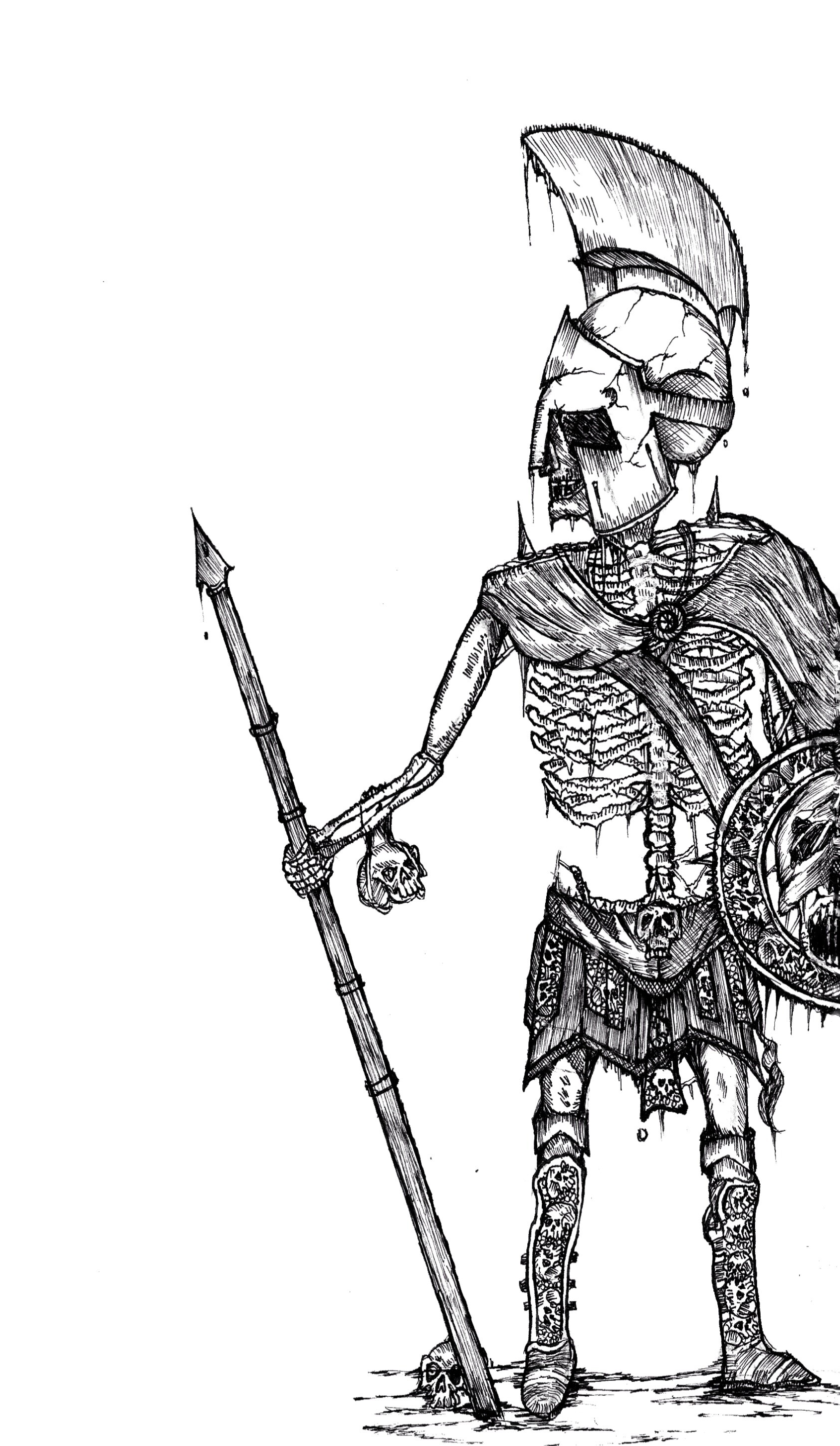 ArtStation - Skeleton Sparta