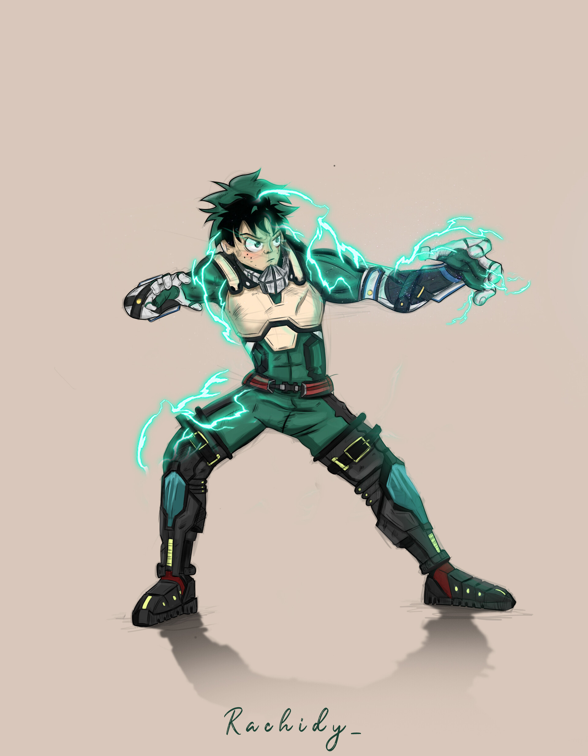 ArtStation - Deku 2d Art