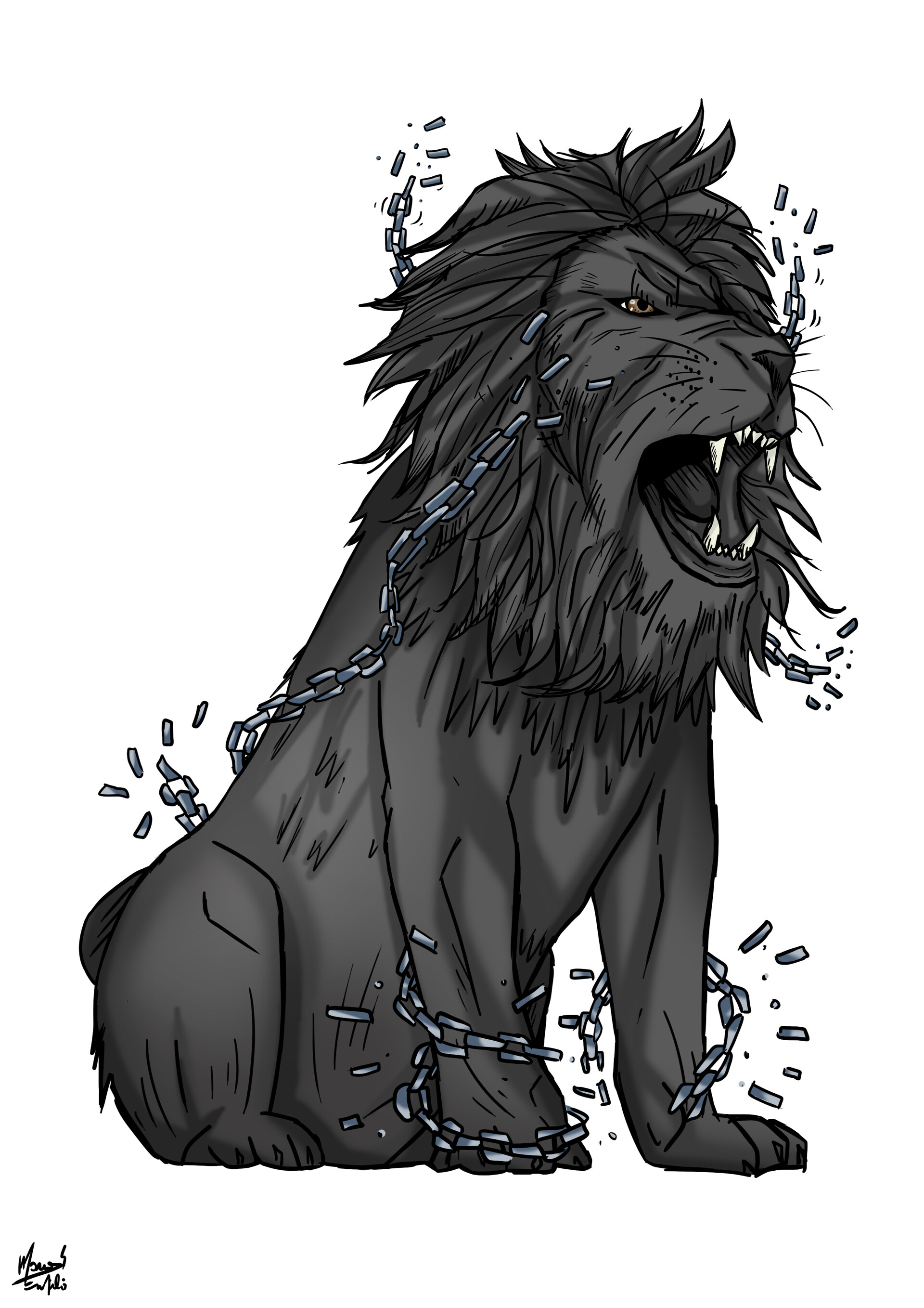 ArtStation - Lion Commission