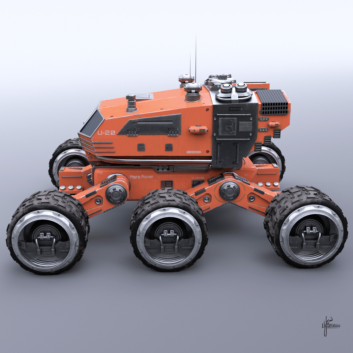 Utsav Kumar - Sci-Fi Mars Rover