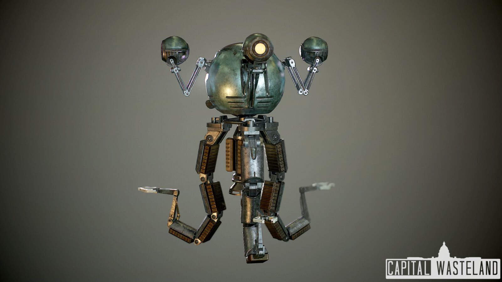 Joseph Simpkin (TheFriedturkey) - Fallout 3 - Mister Handy and Gutsy Remake