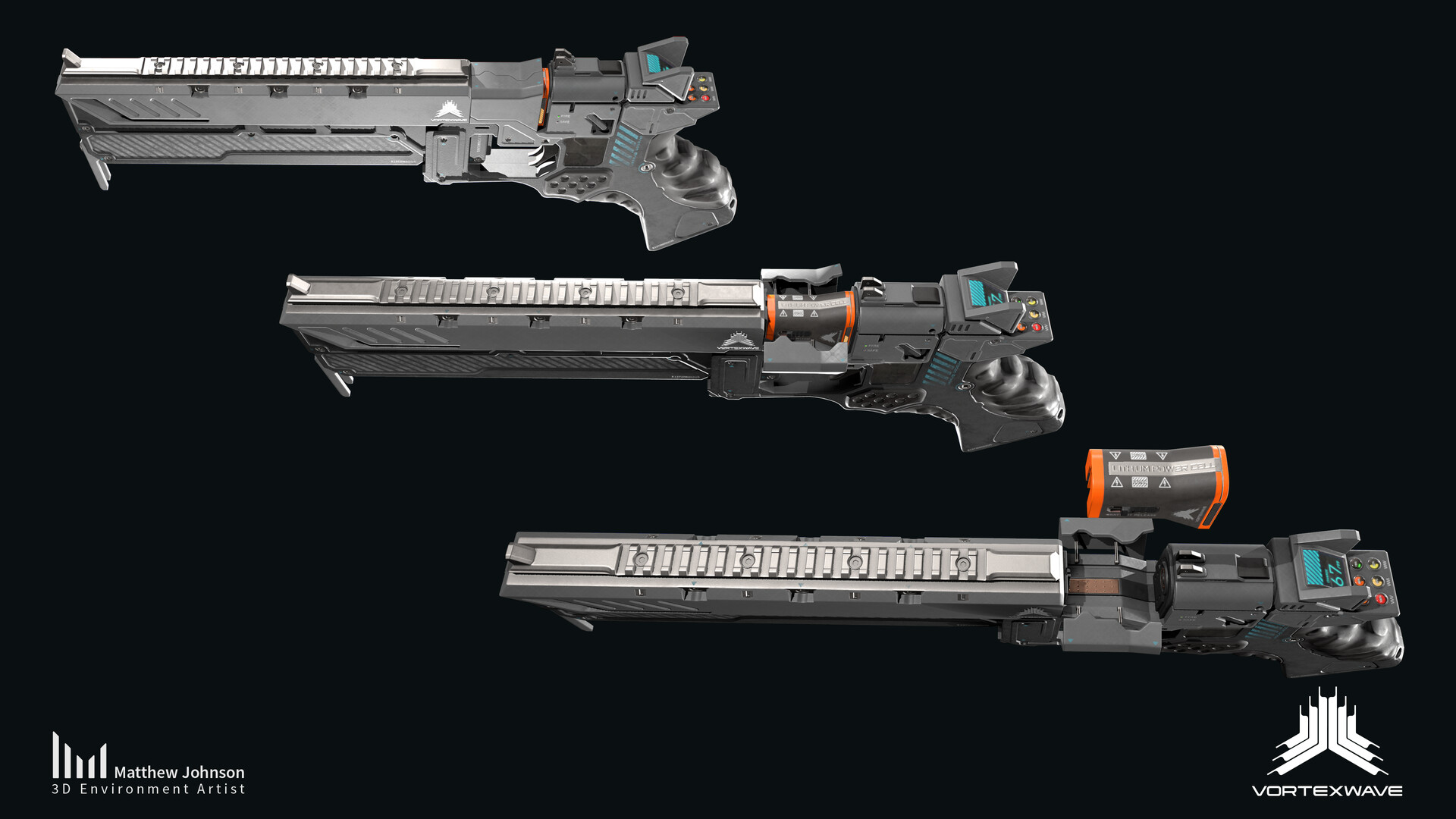 Matthew Johnson - Proton Eraser Hand Cannon