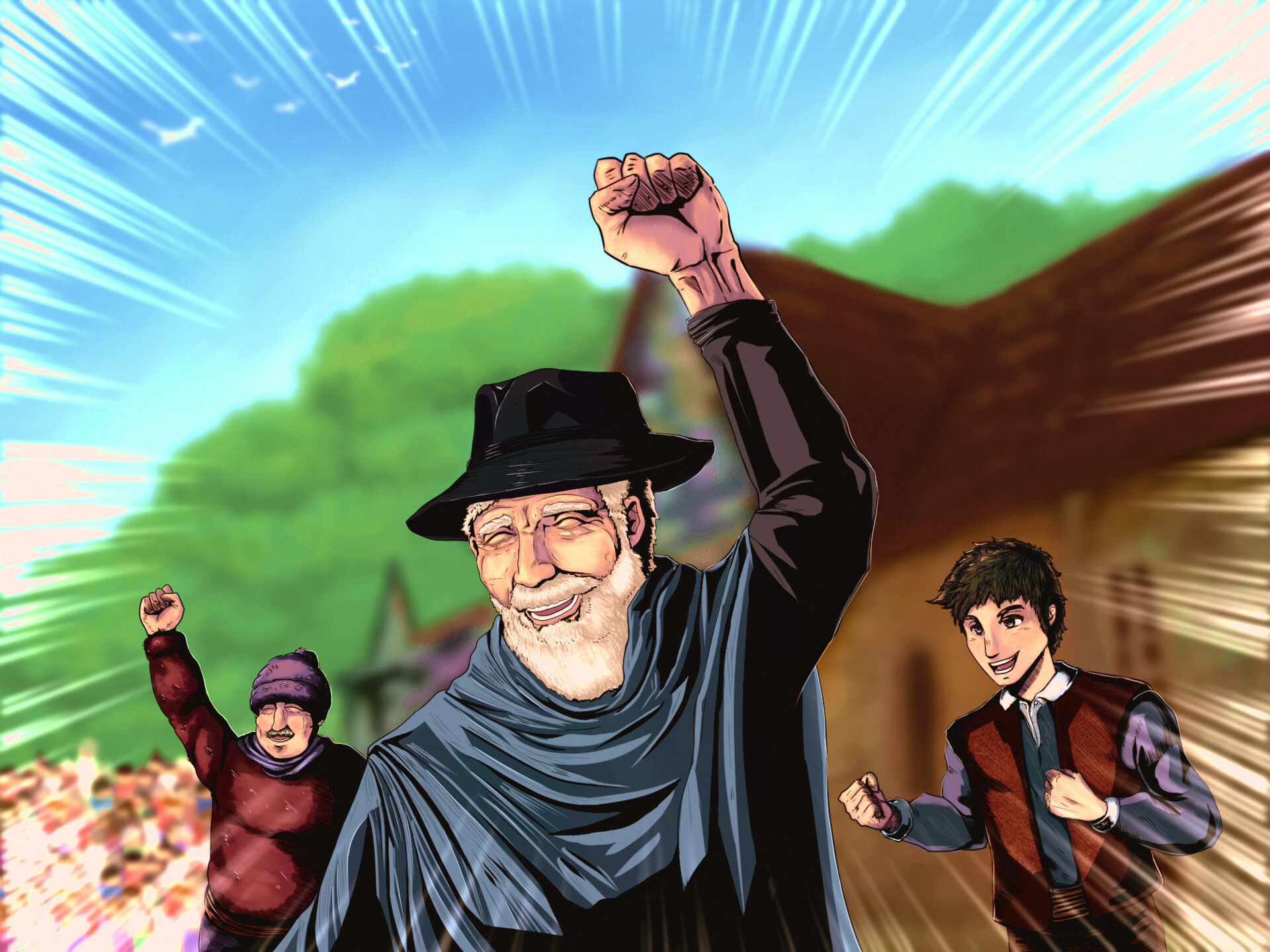 ArtStation - Support of the people