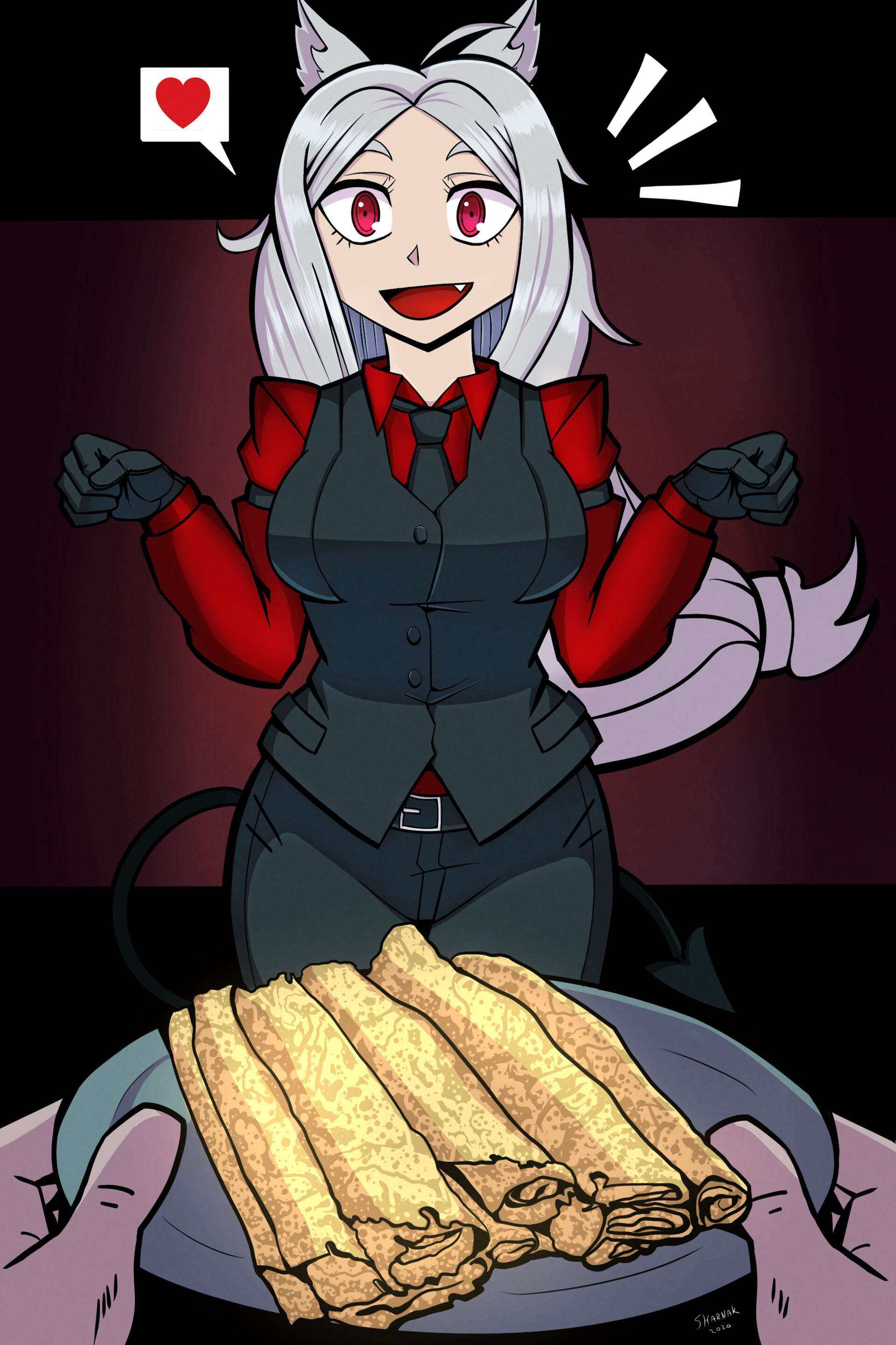 ArtStation - Cerberus Helltaker