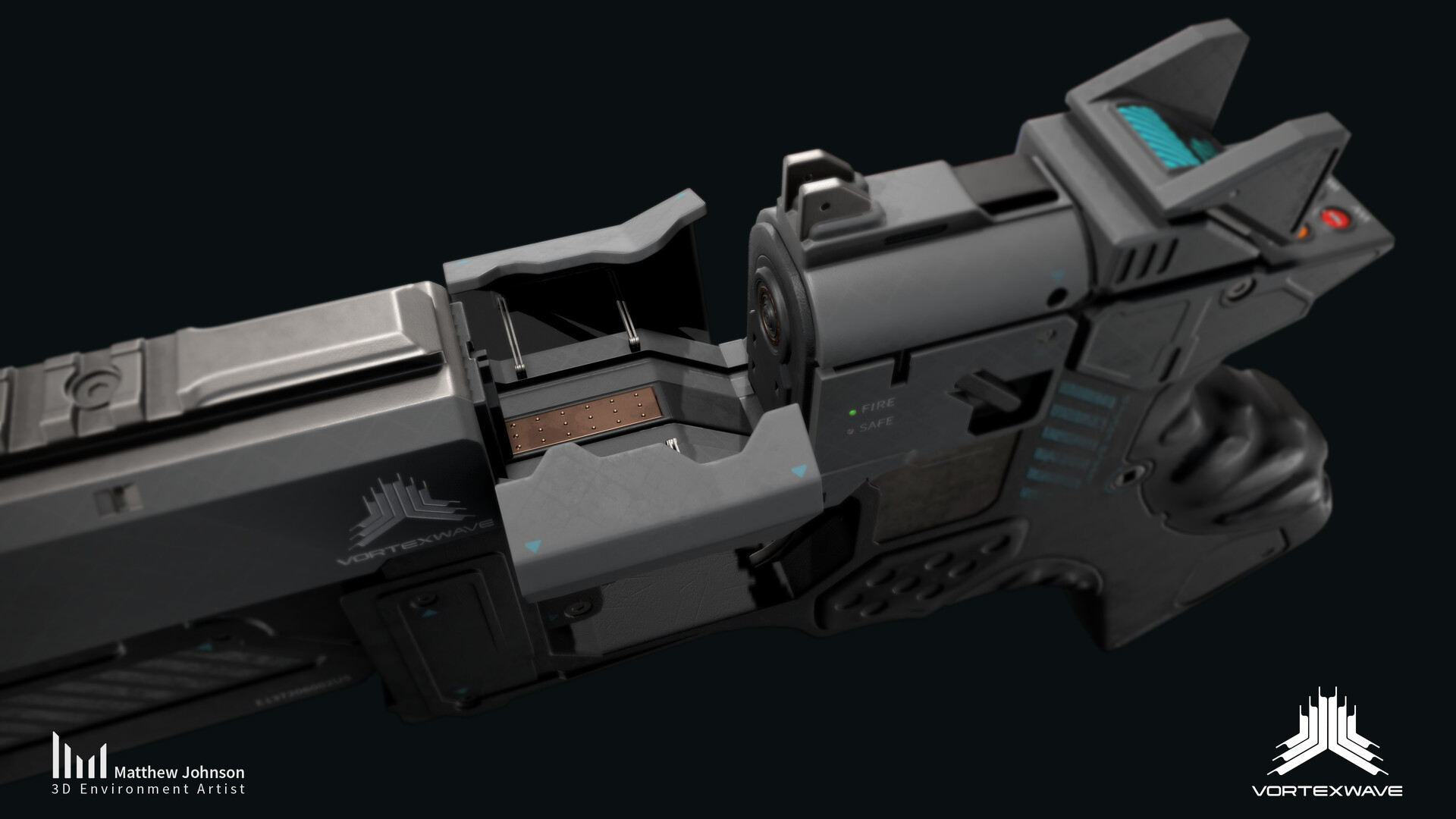 Matthew Johnson - Proton Eraser Hand Cannon