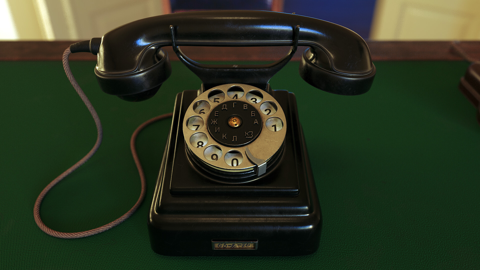 SSM - Rotary dial telephone 1930s (USSR)