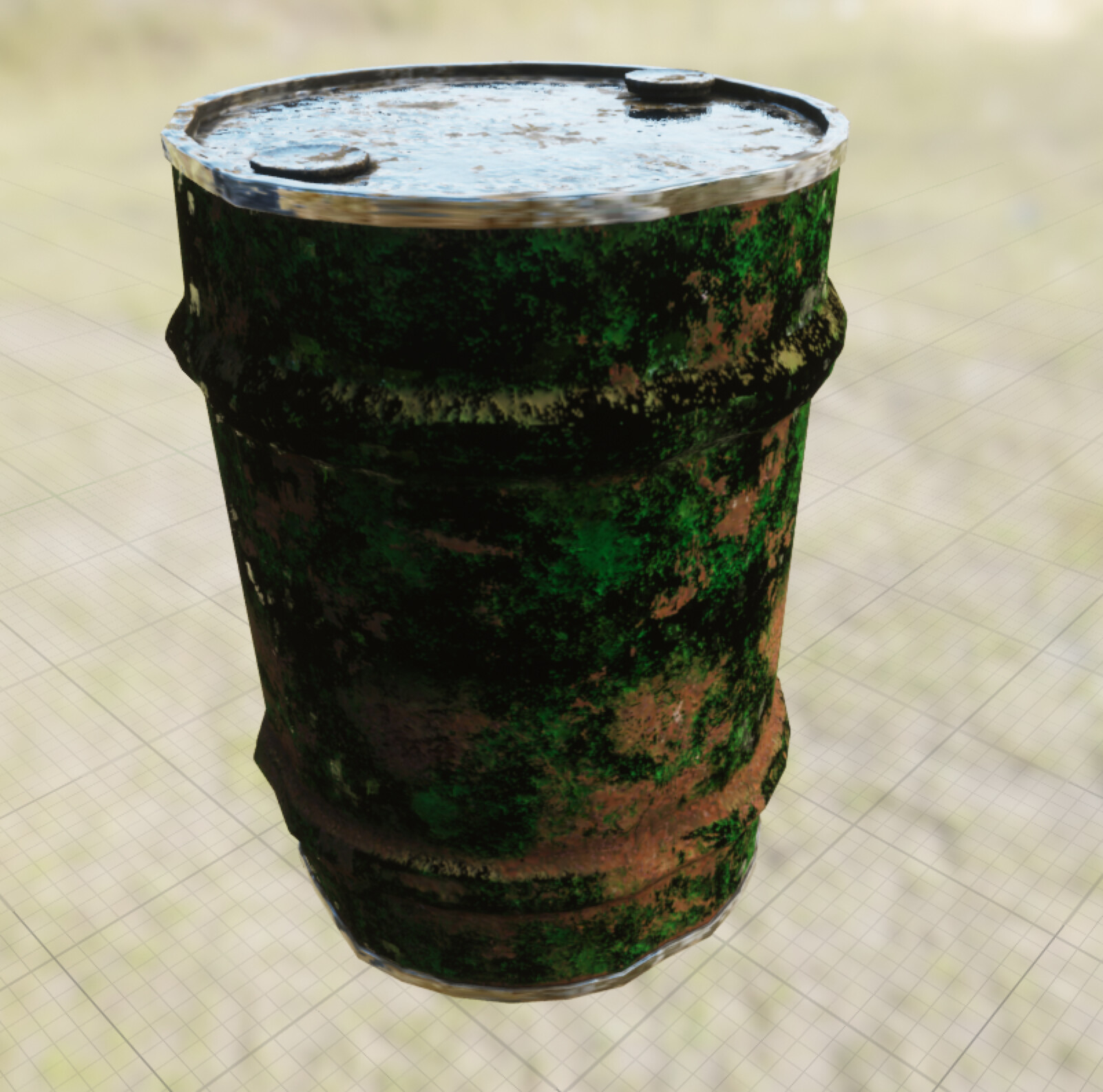 ArtStation - A Floating Barrel