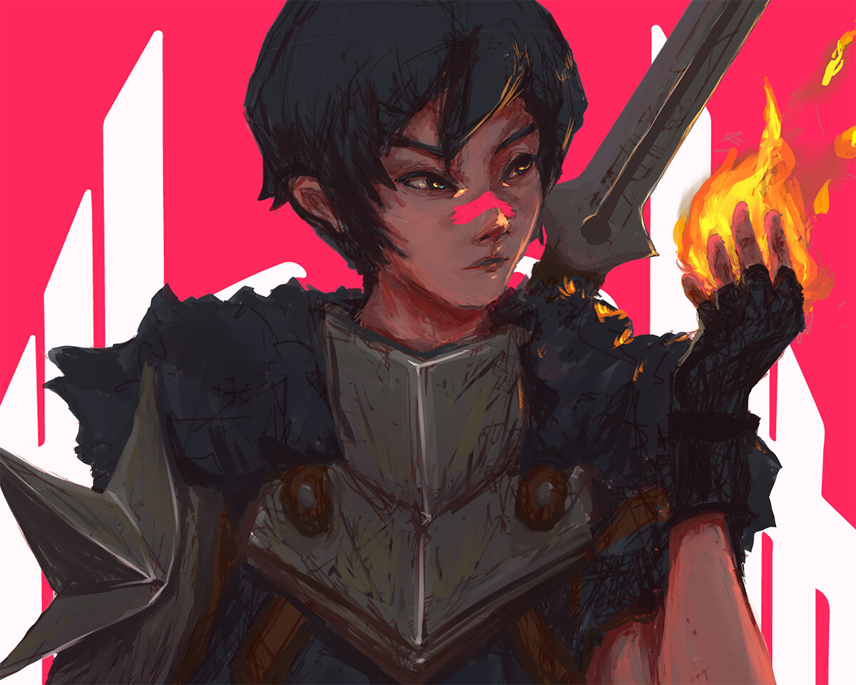 ArtStation - Marian Hawke - Dragon Age 2