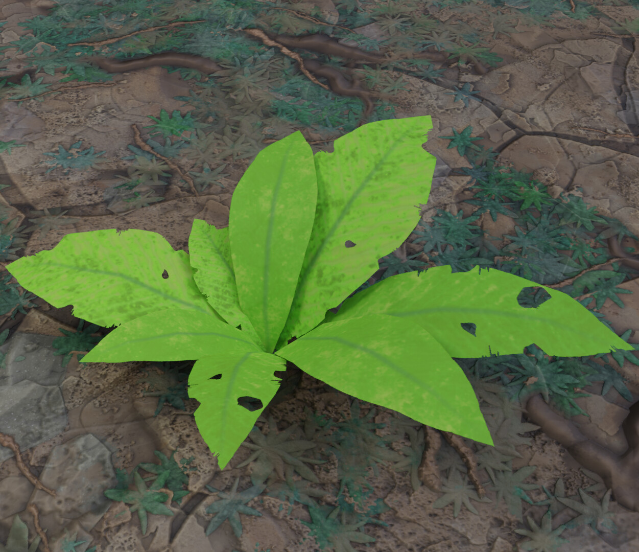 Rhuan Ferreira - Stylized plants