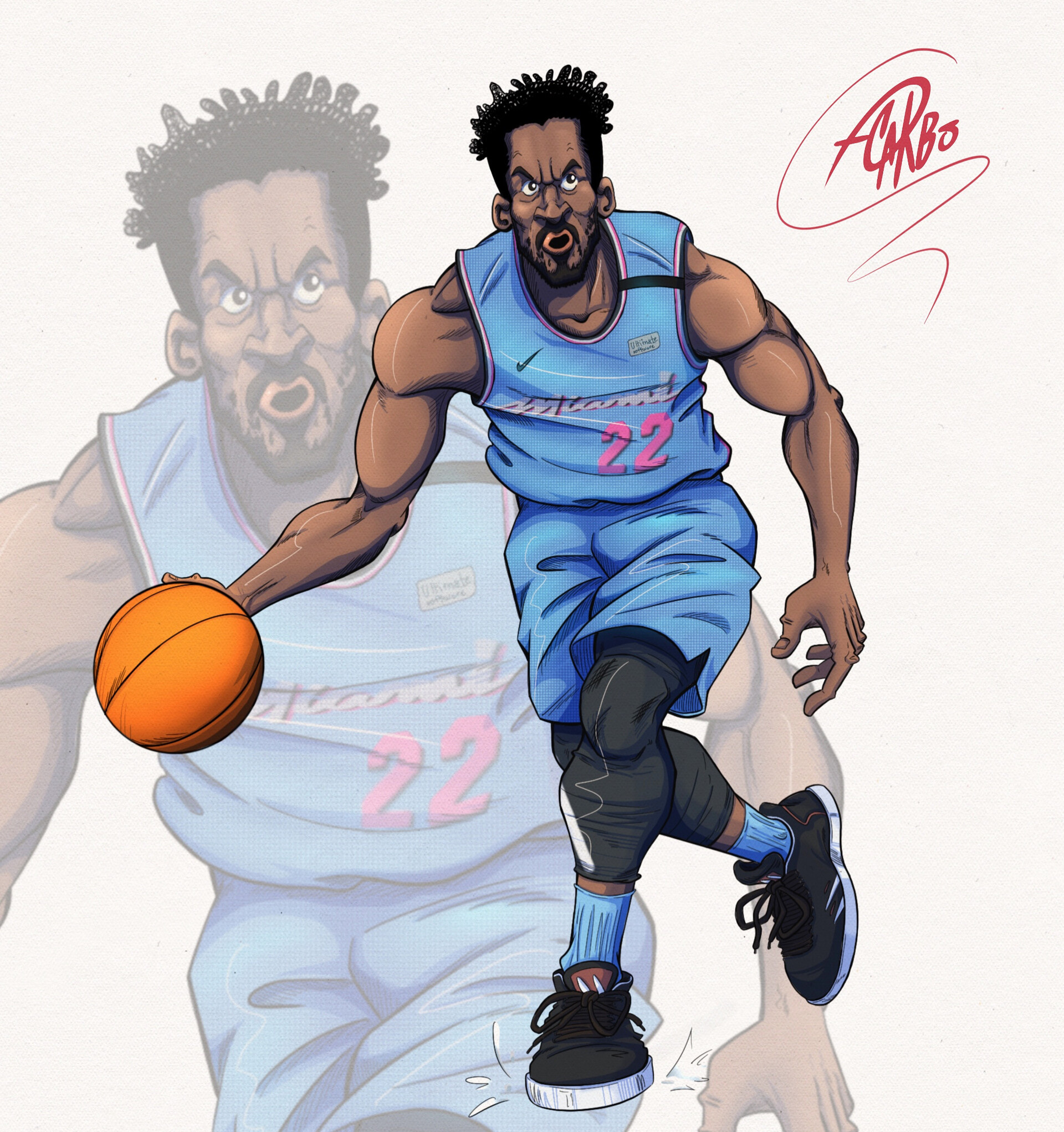 Drawings Of Nba Players