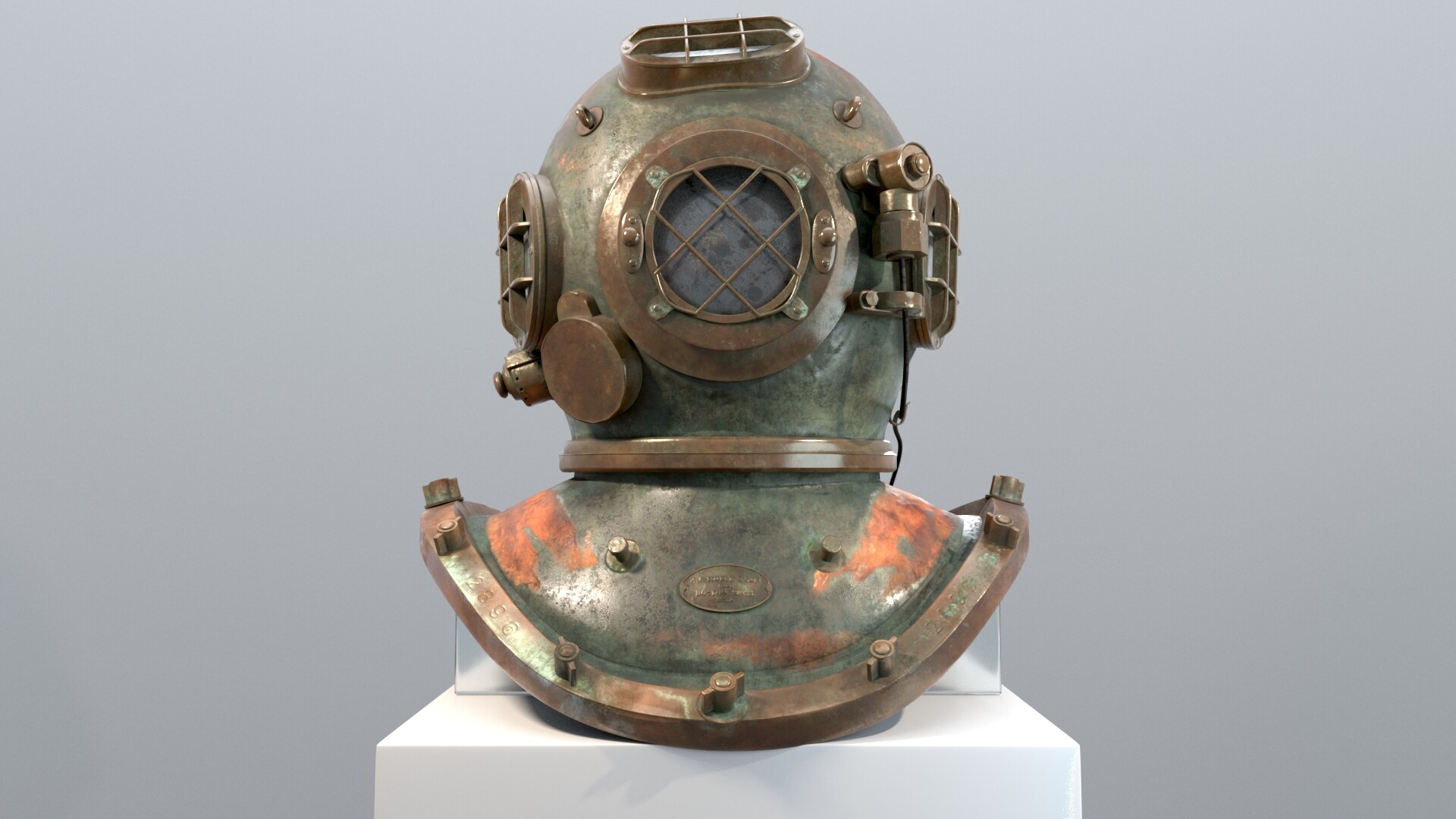 ArtStation - Diver Helmet