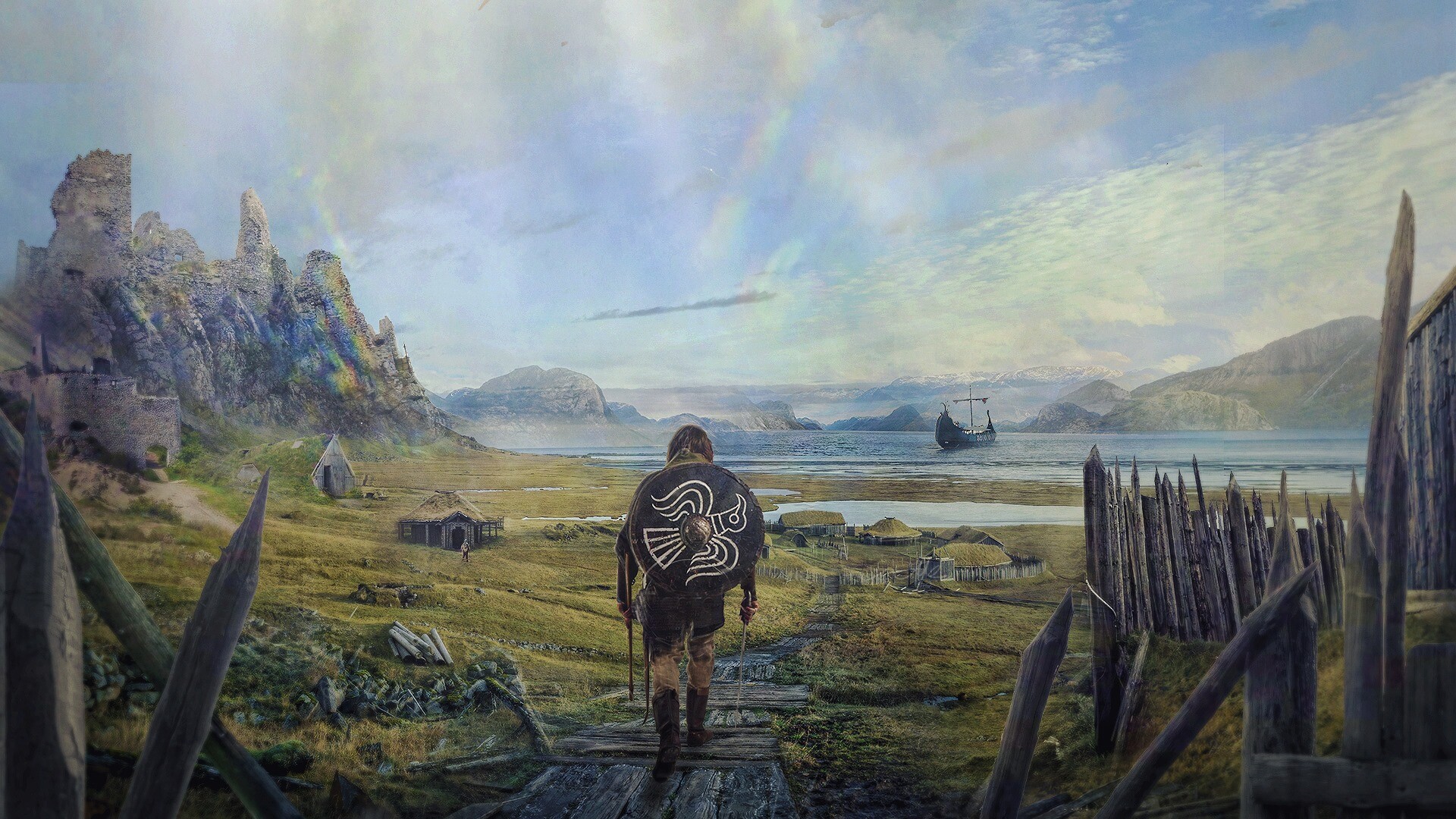 ArtStation - Viking Outpost