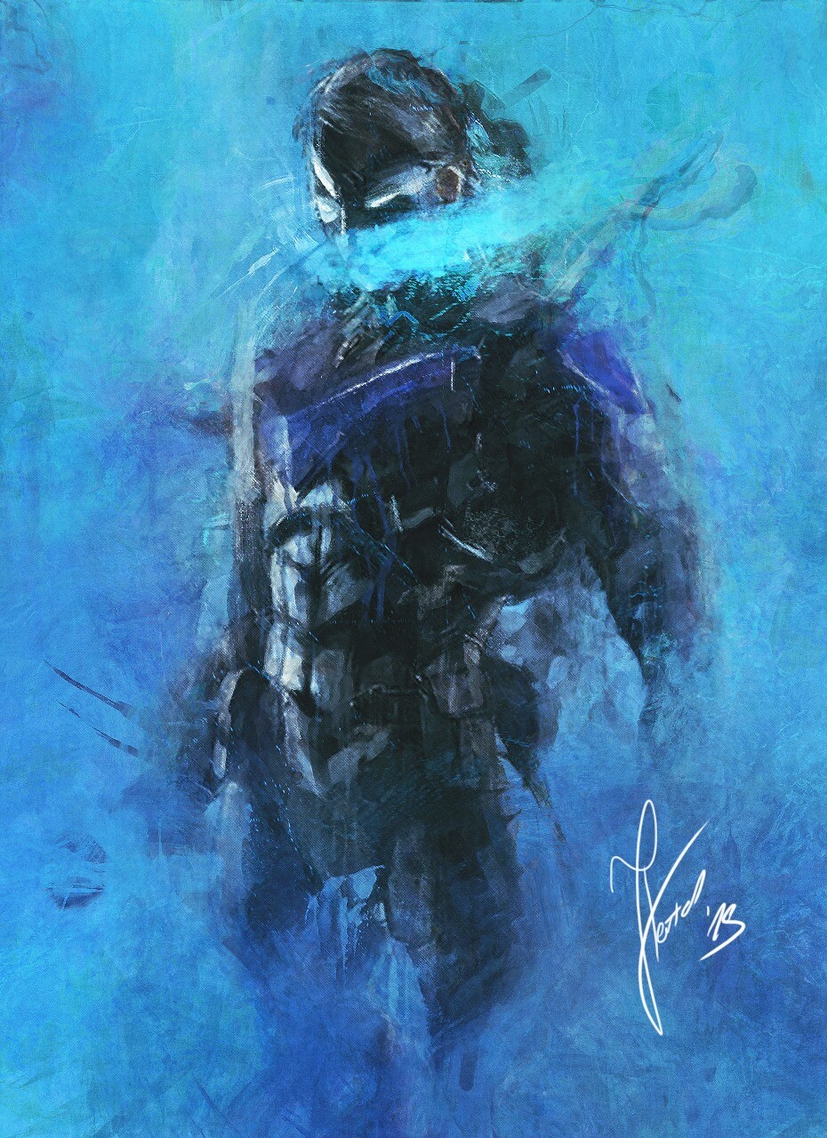 Blue Nightwing Wallpaper