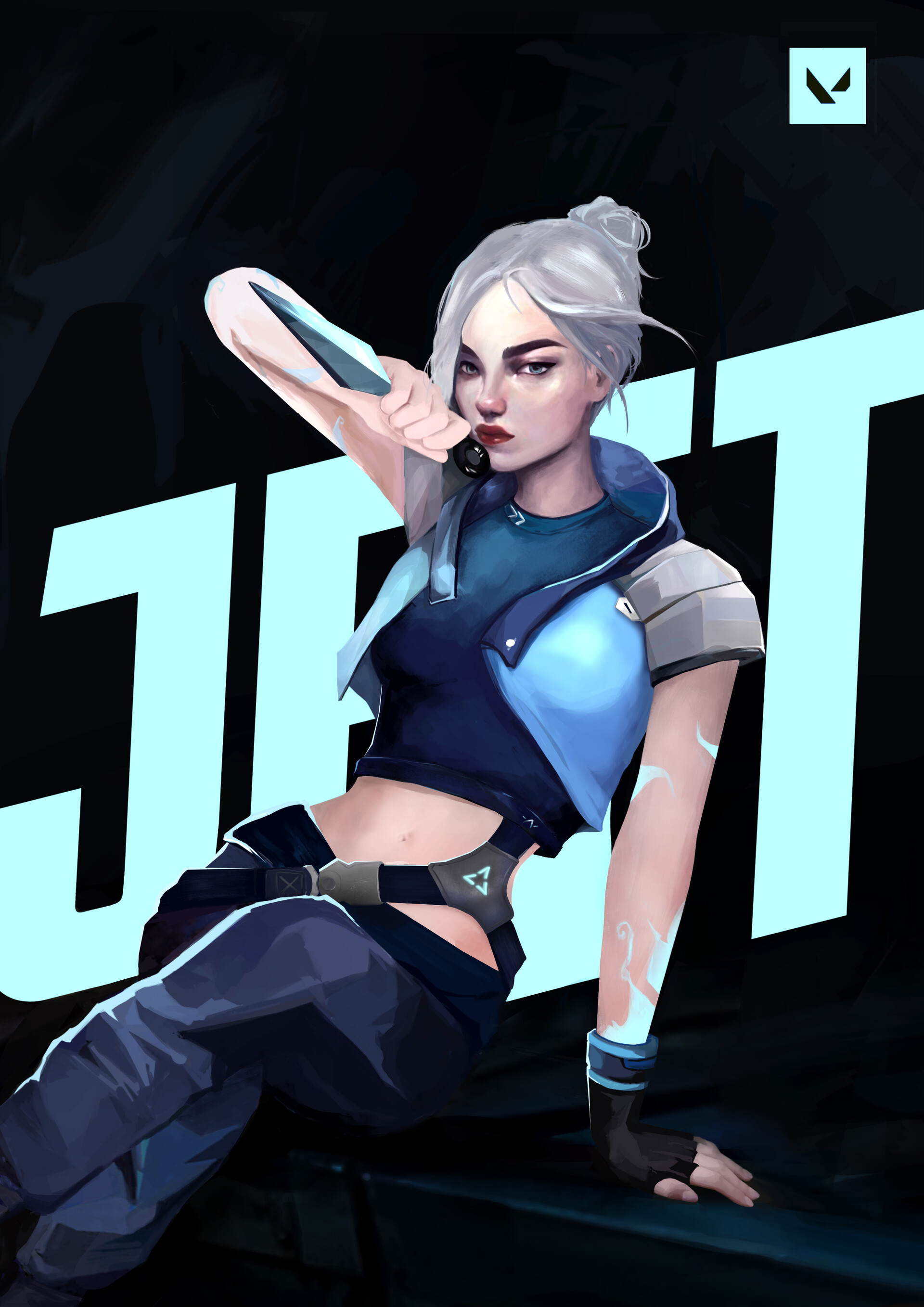 ArtStation - VALORANT - Jett. Fan art