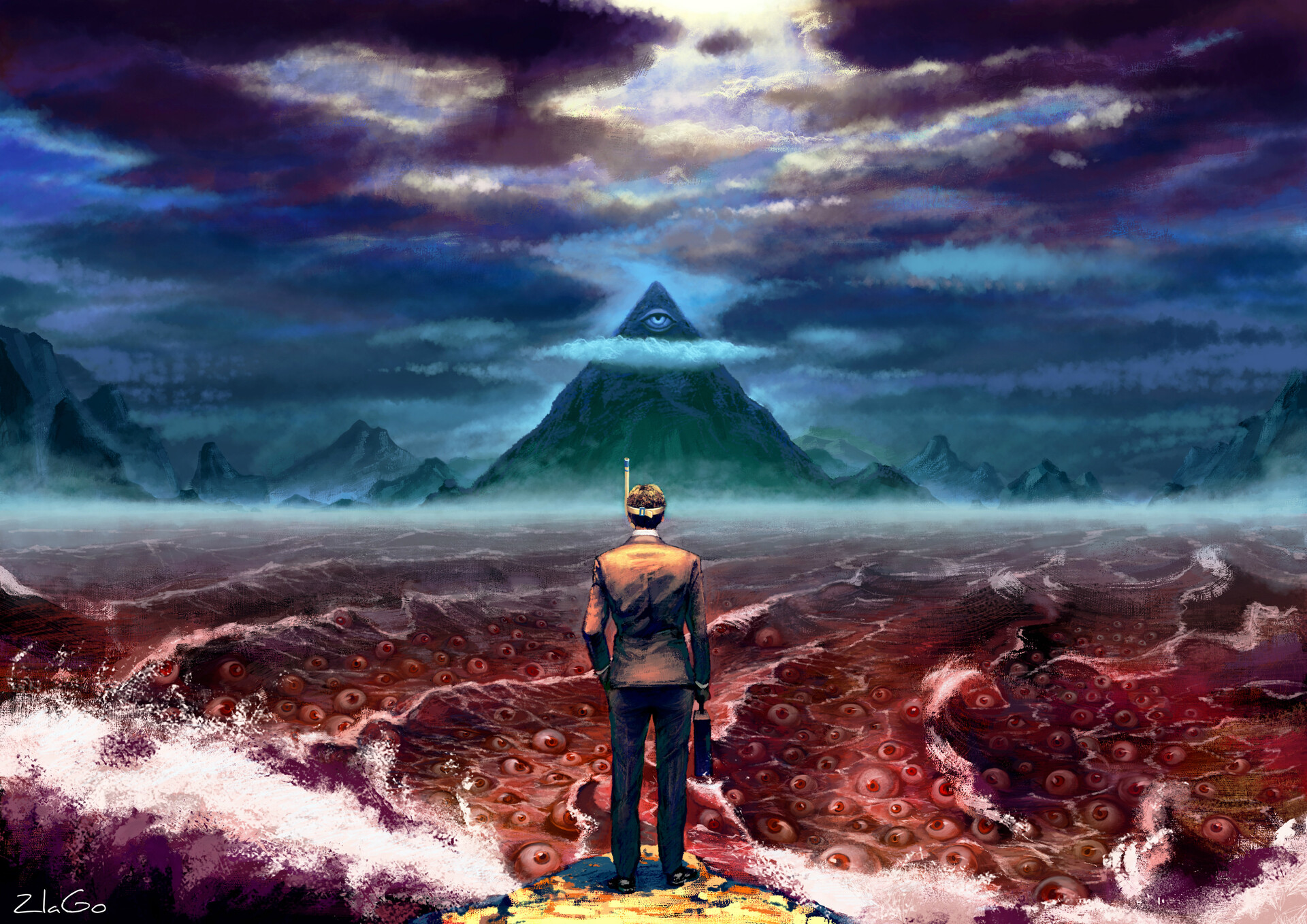 ArtStation - Blood ocean