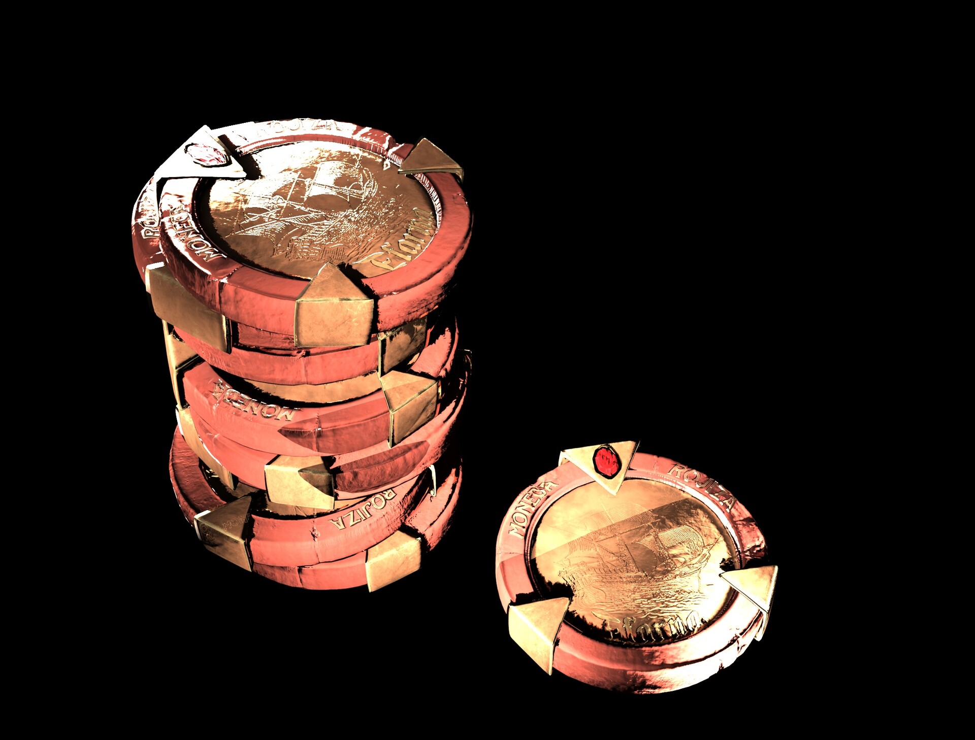 ArtStation - 3D Coin Design