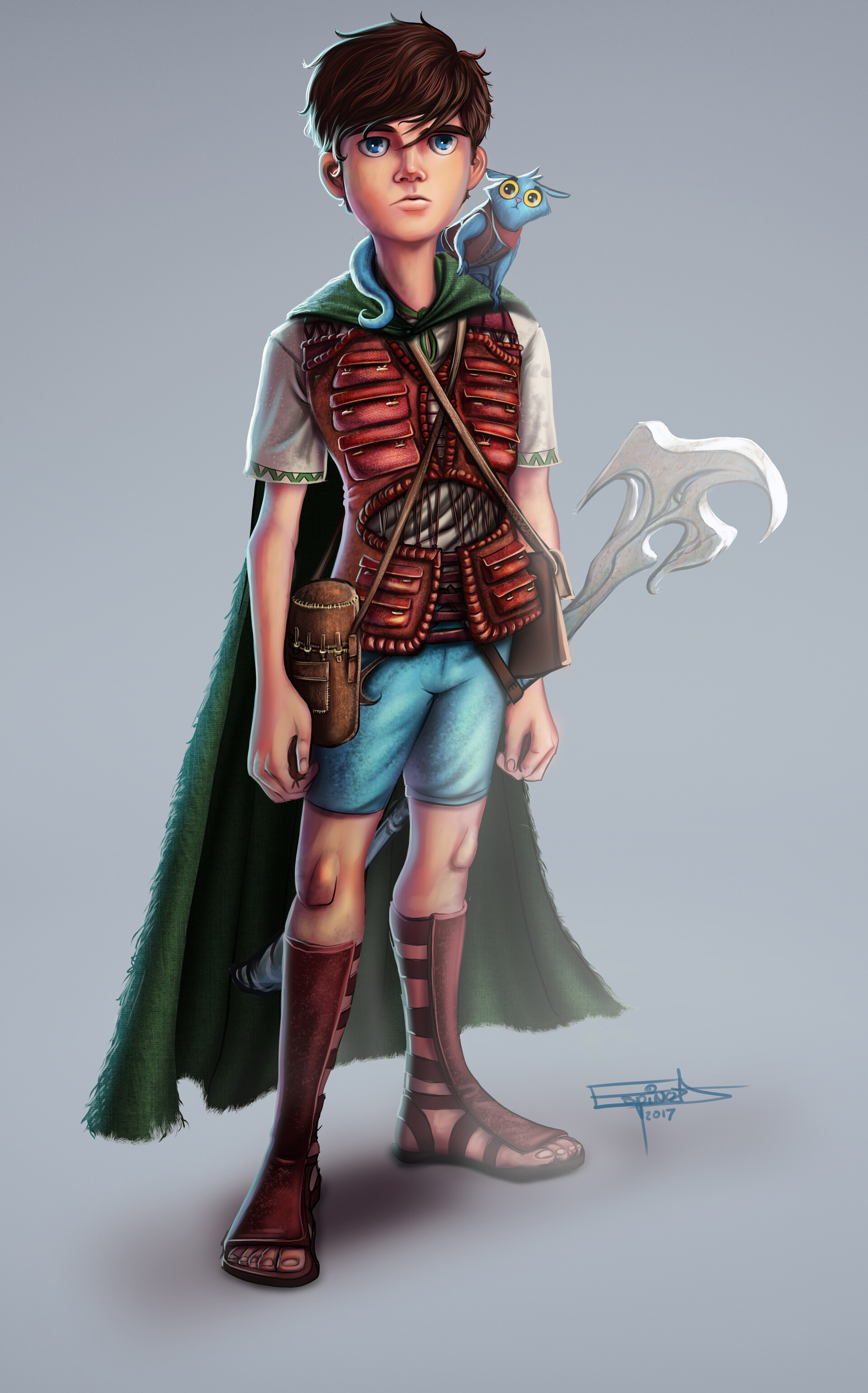 ArtStation - Astor character design