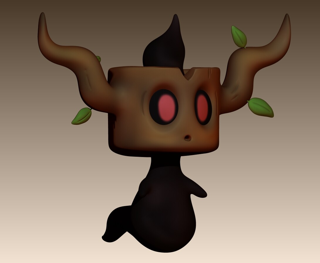 ArtStation - Pokemon Phantump