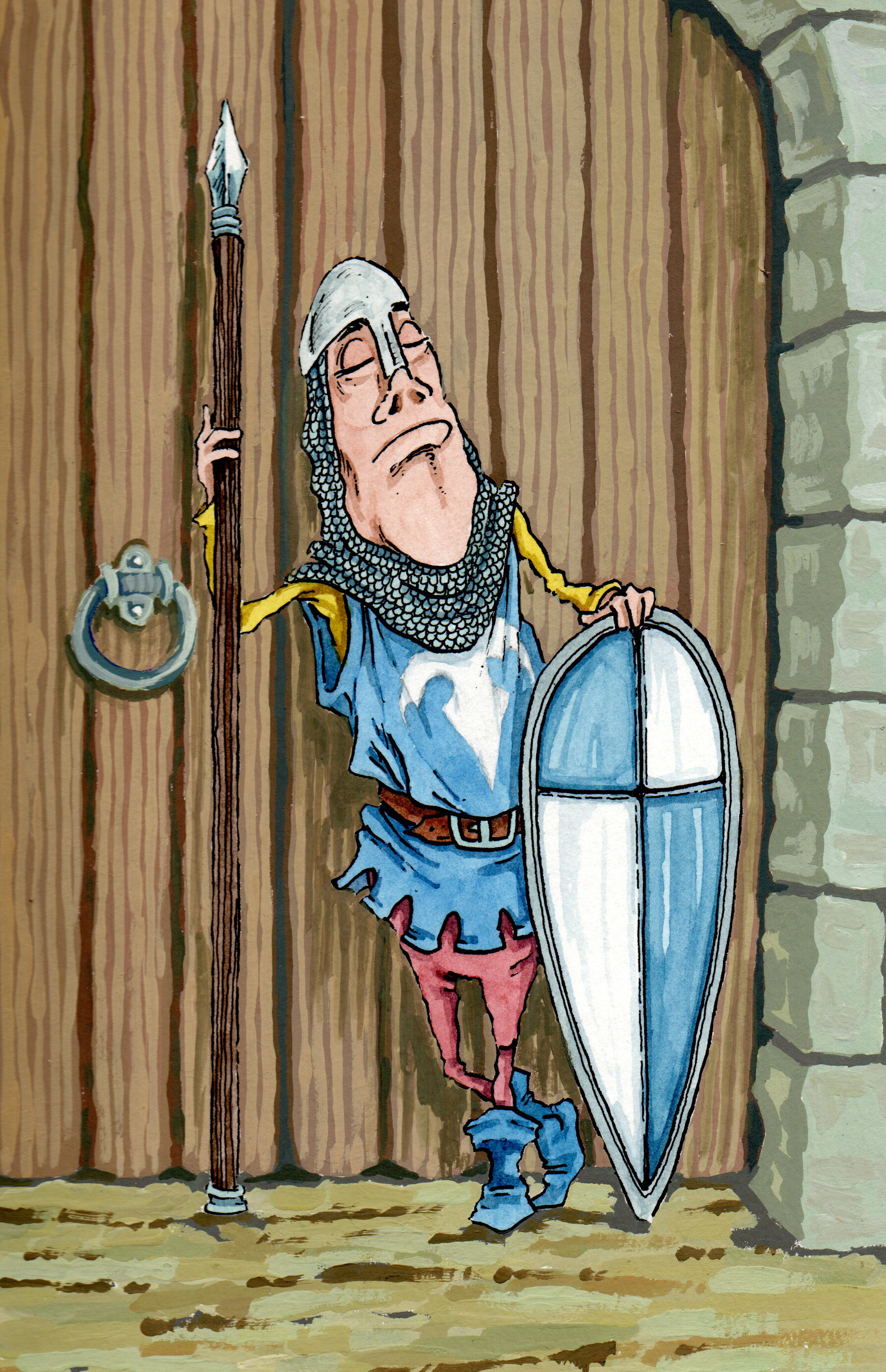 ArtStation - Bertrum the Guard