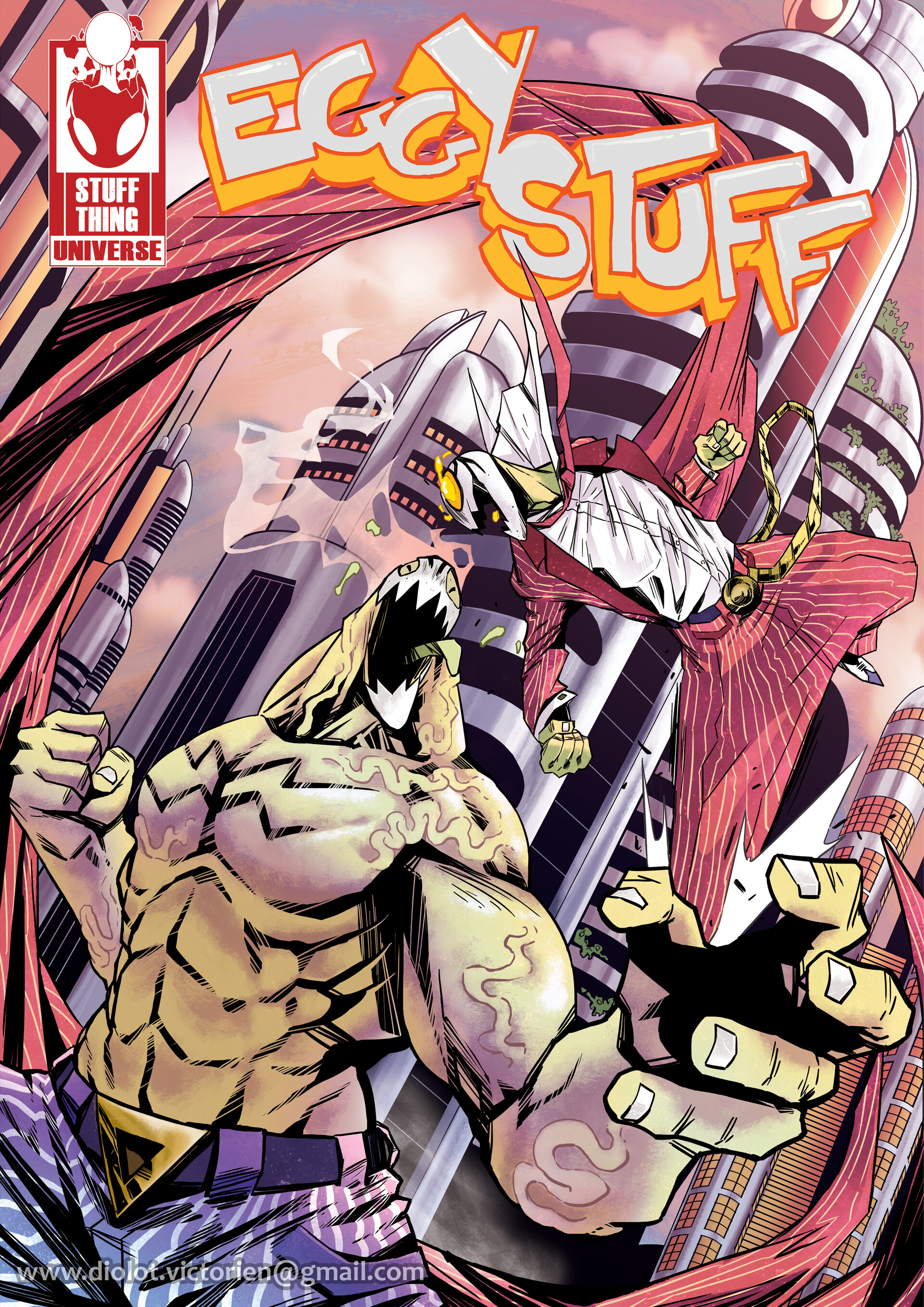 ArtStation - Porject / Comics / Eggy Stuff