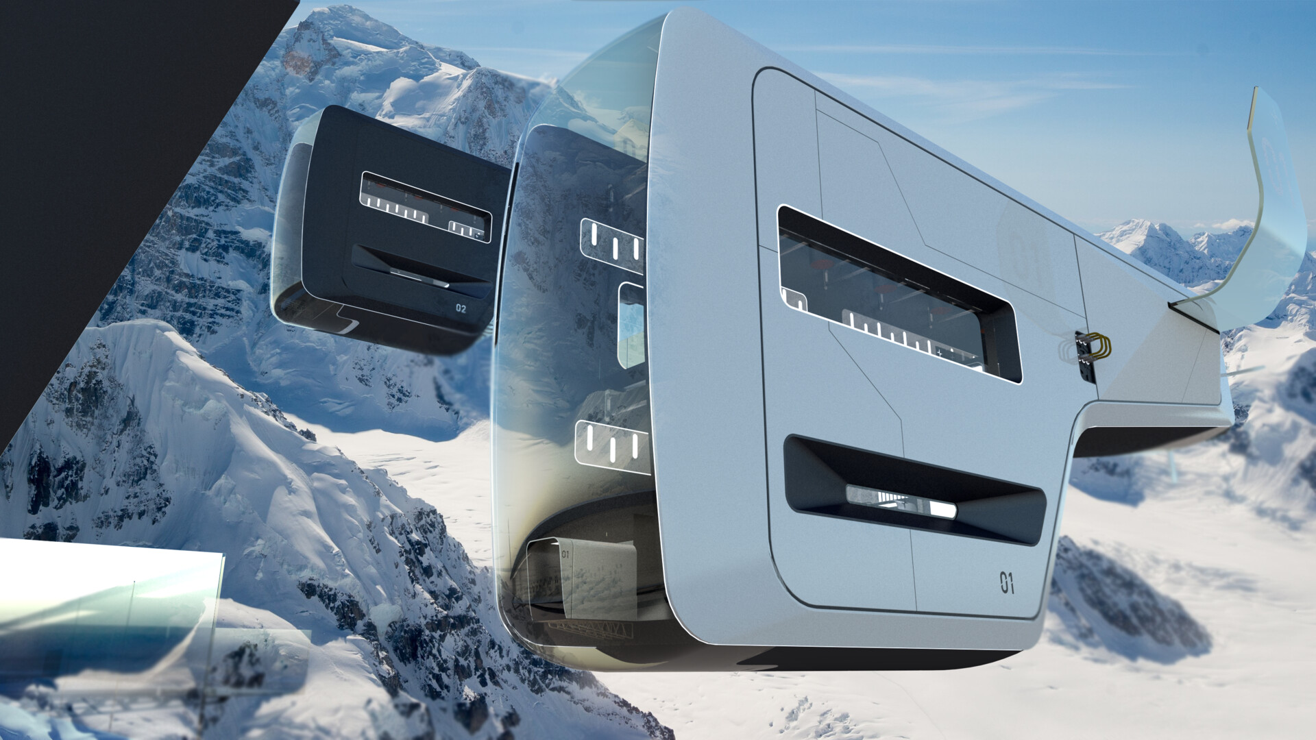 ArtStation - Polestar Space Concept