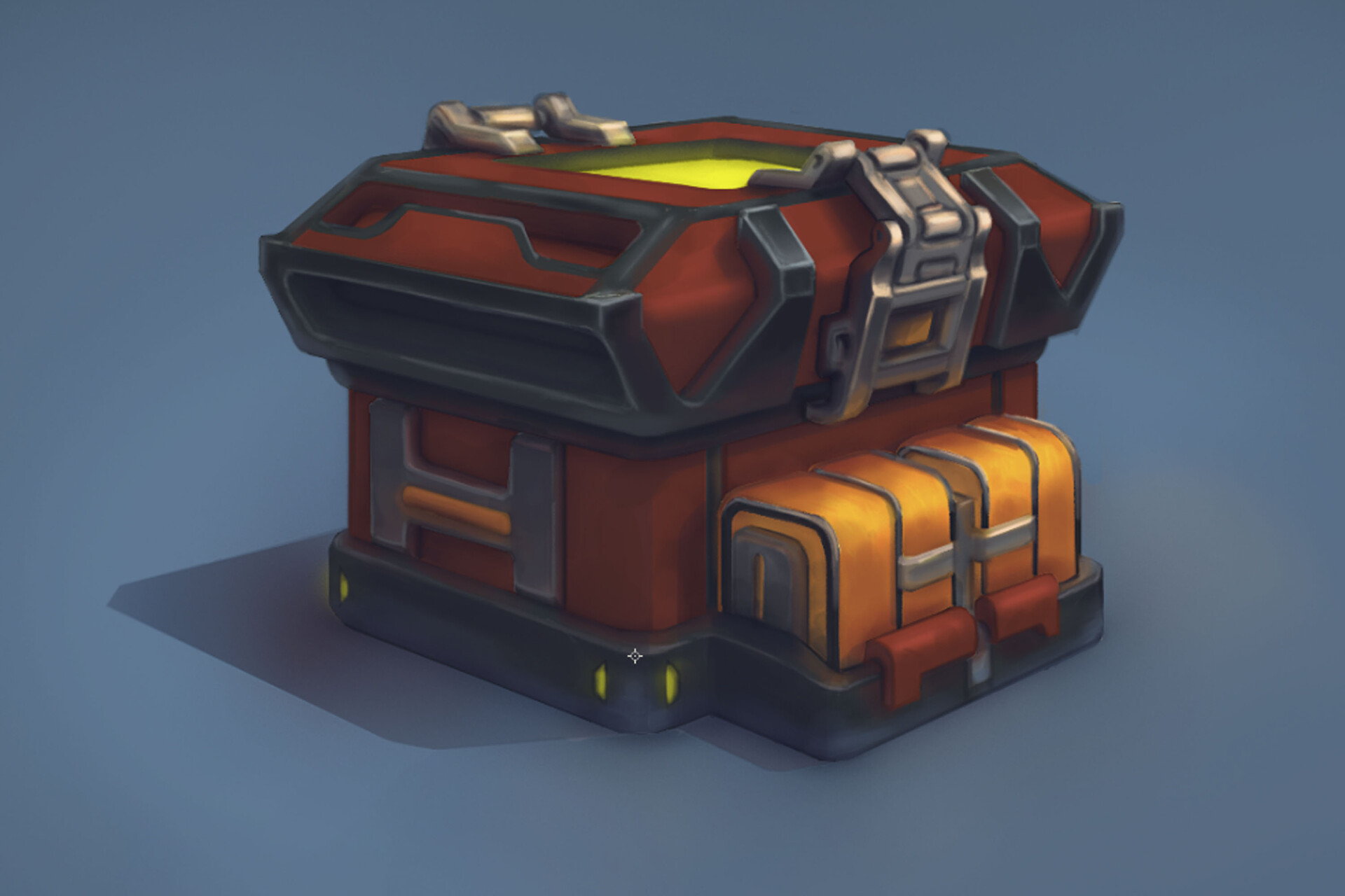 ArtStation - Sci-fi chest