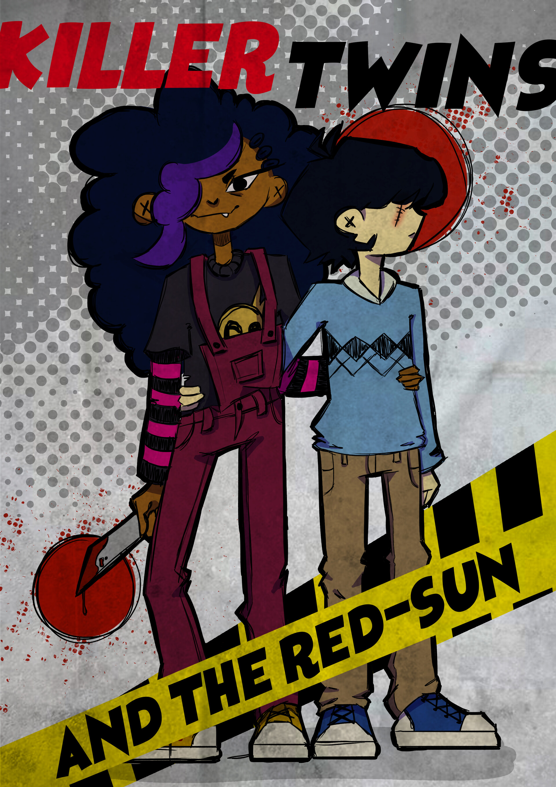 ArtStation - Killer Twins - Character Design