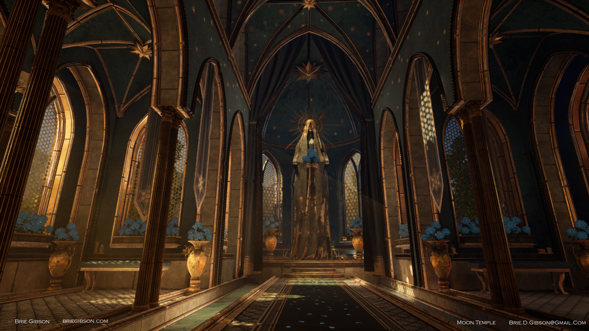 ArtStation - Moon Temple