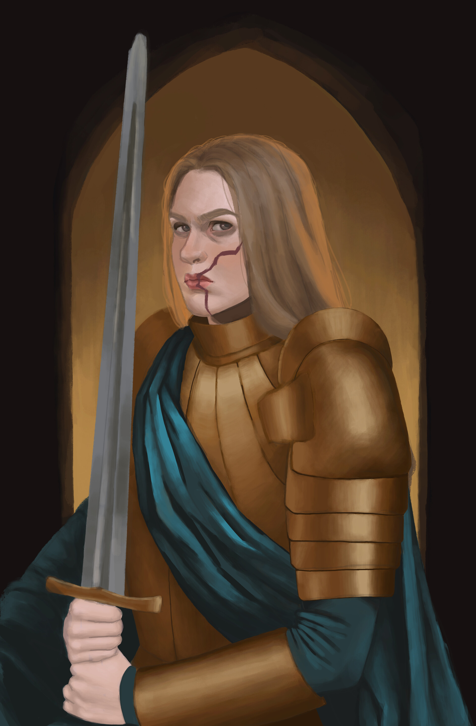 ArtStation - Queen Meve poster (fan-made)