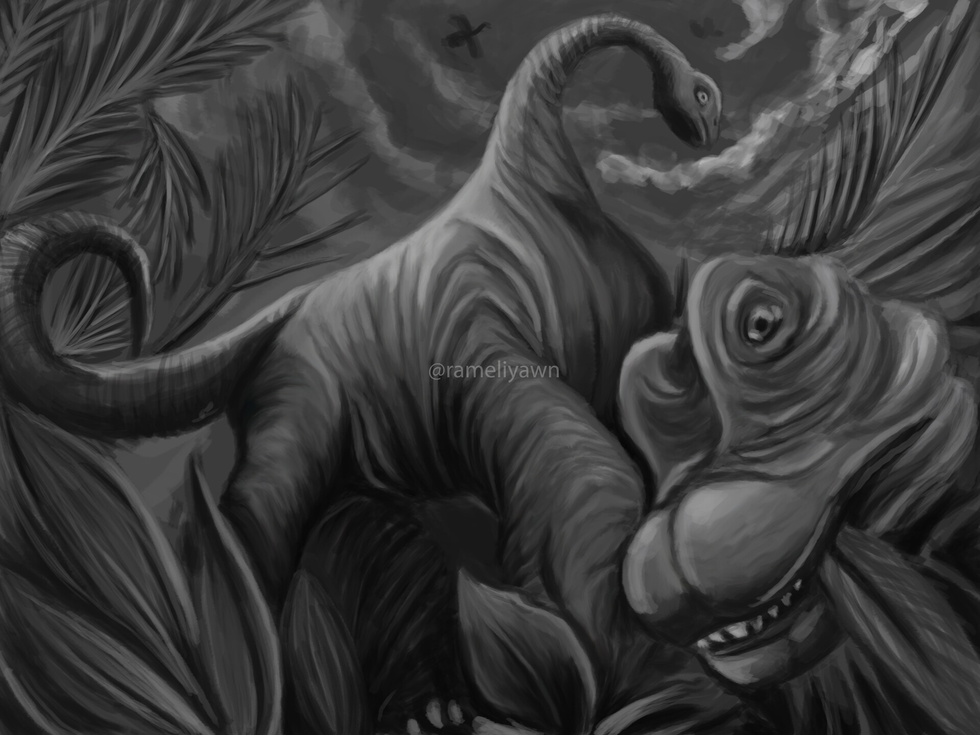 ArtStation - Prehistoric Dinosaur