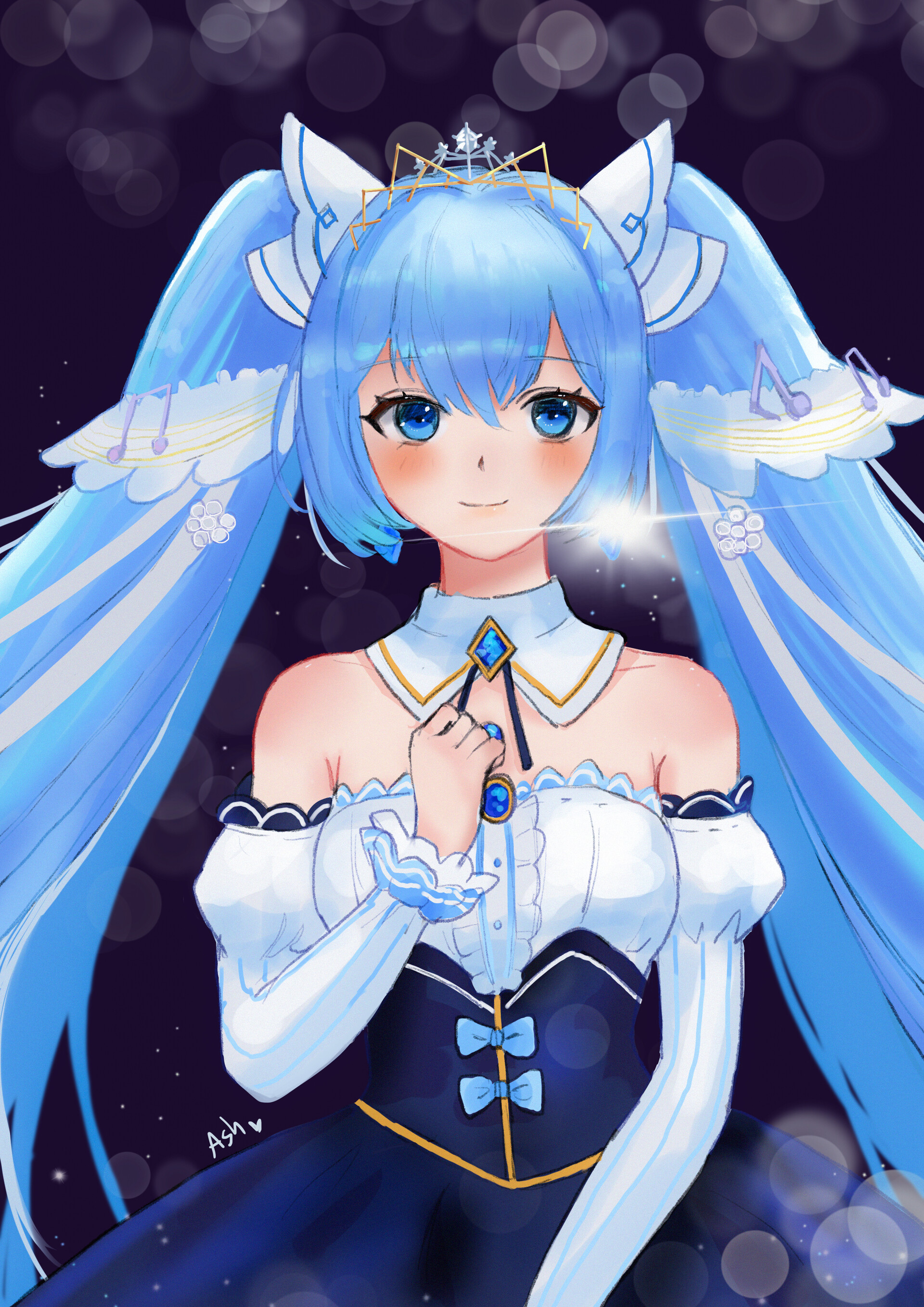 ArtStation - VOCALOID Yuki Miku 2019ver.