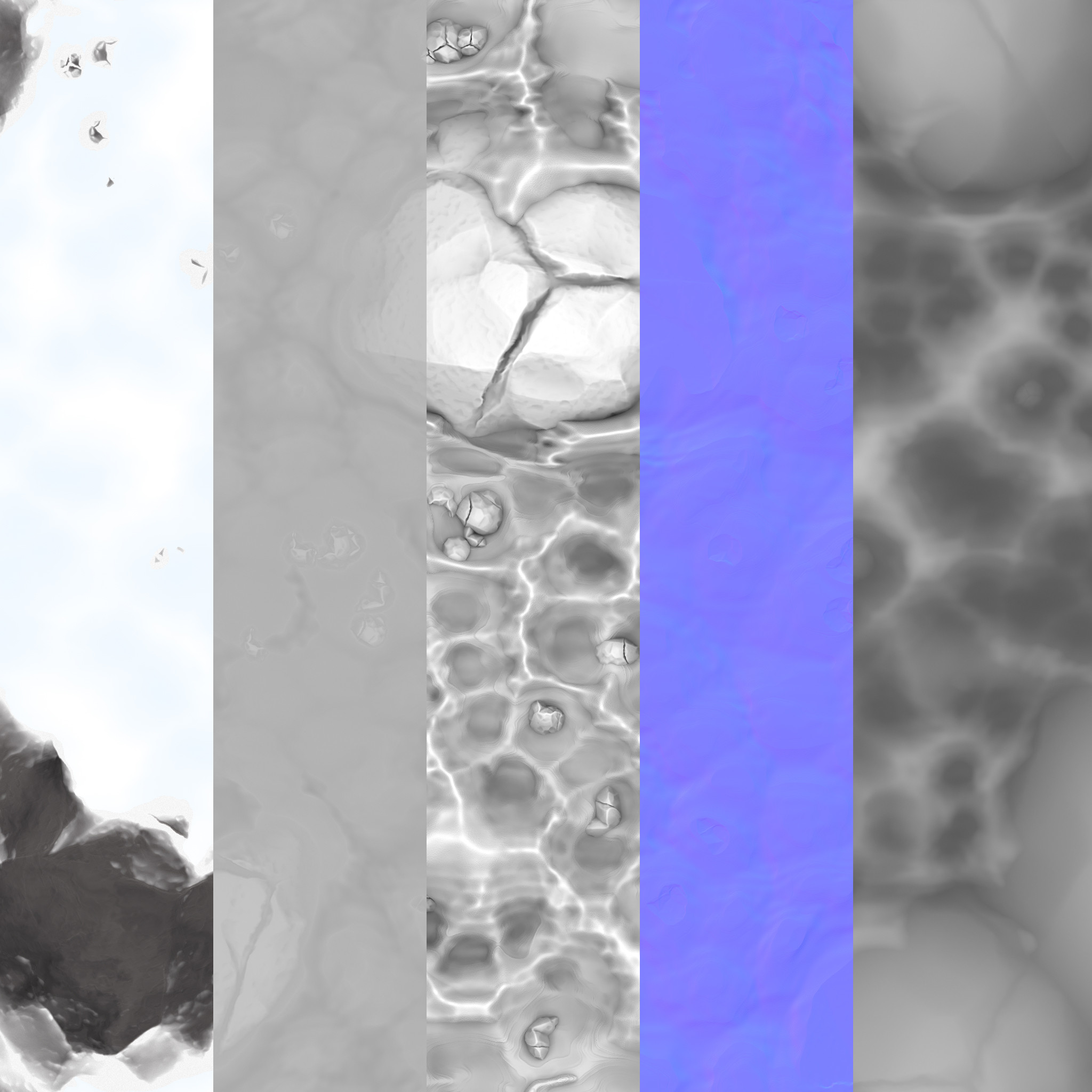 Joseph Janssen Artstation - Stylized Rocky Snow