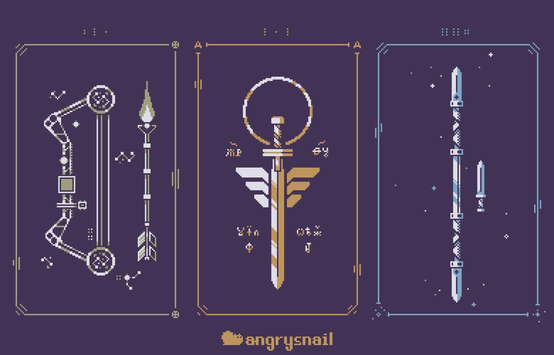 ArtStation - Three weapons