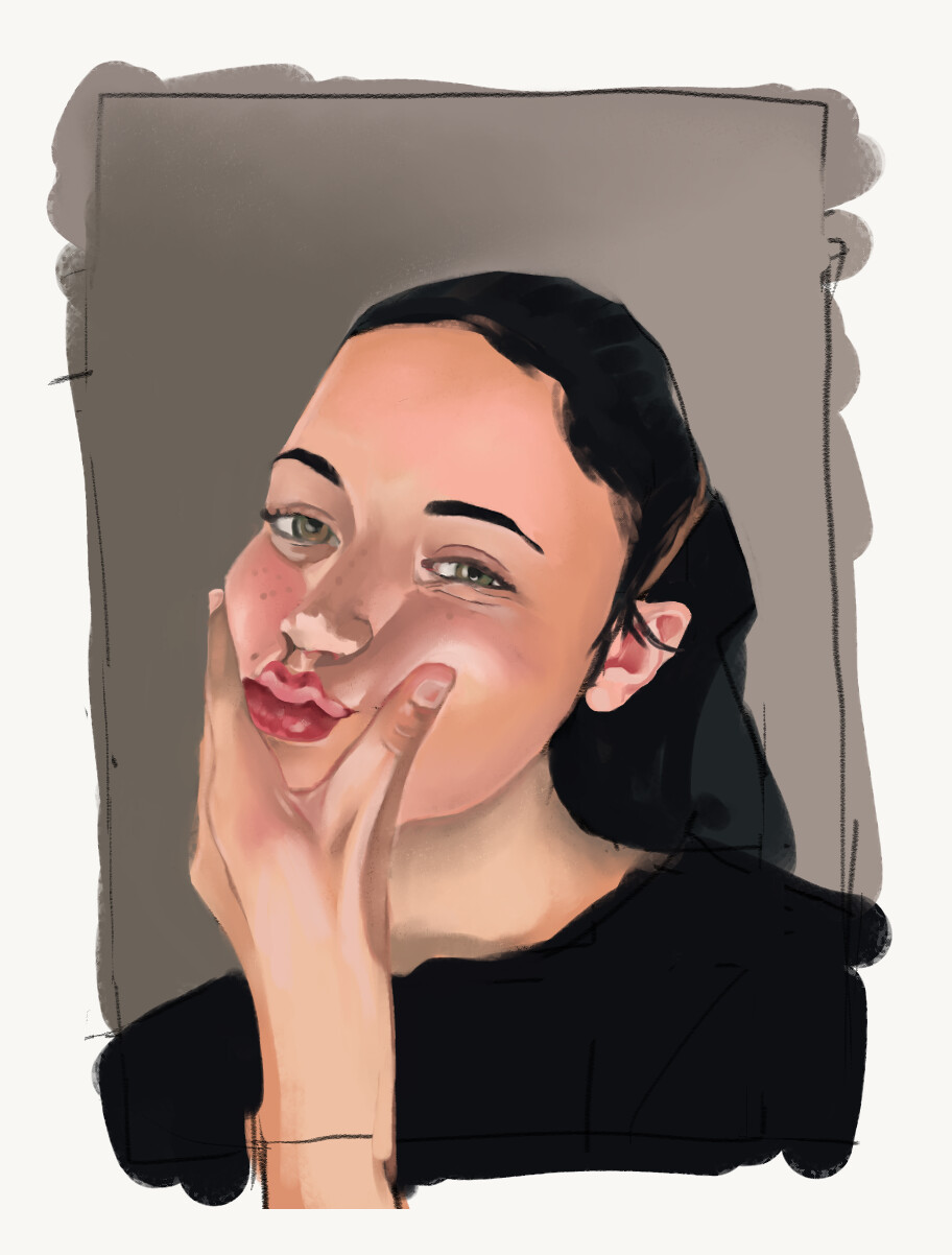ArtStation - Portrait of @im__rylee