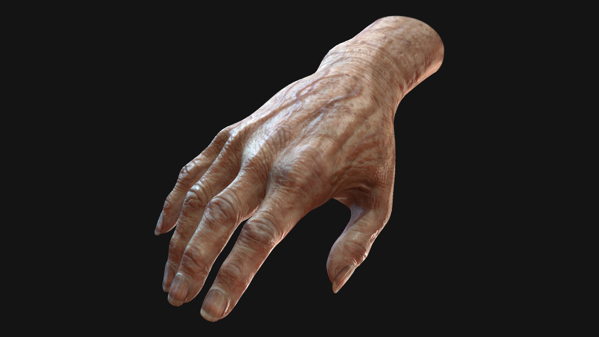 realistic hands on