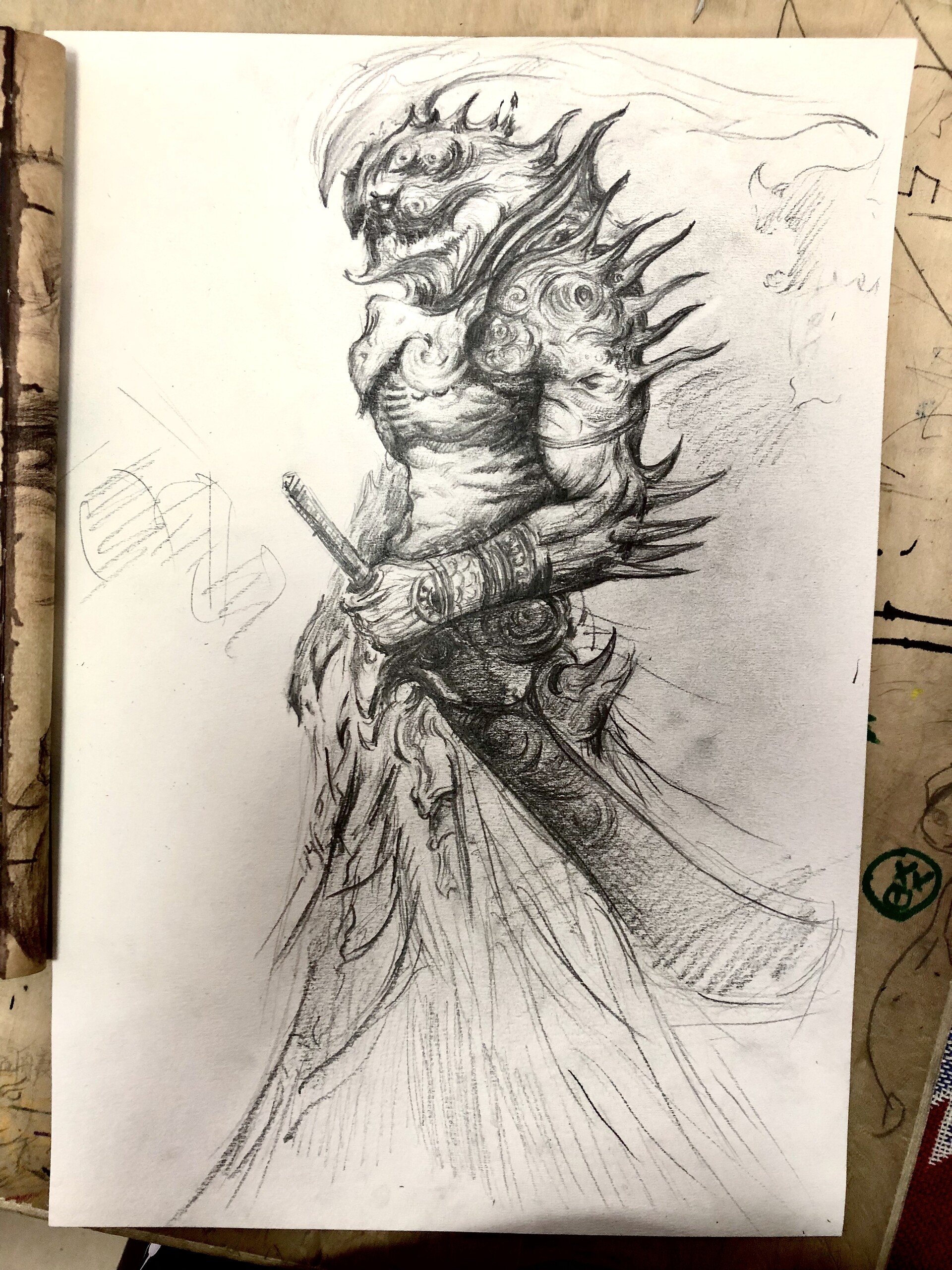 ArtStation - Demon warrior