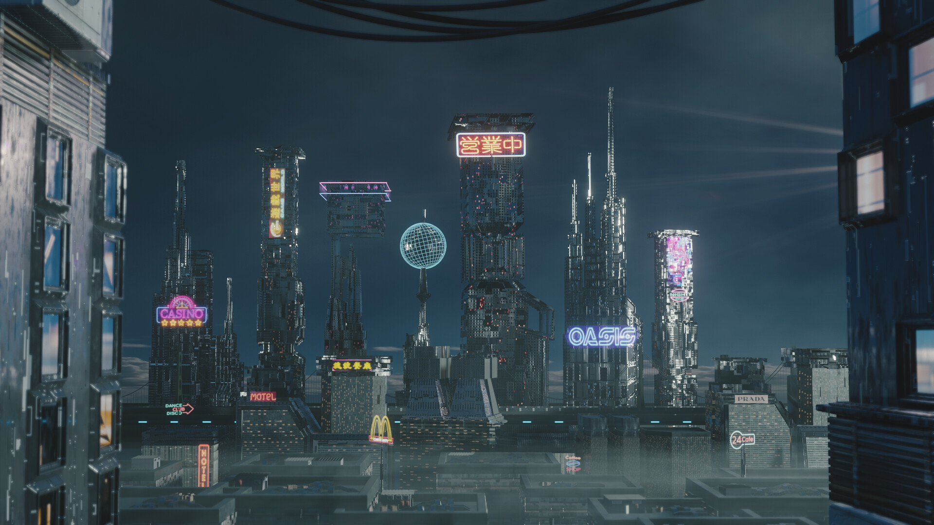 ArtStation - Futuristic city