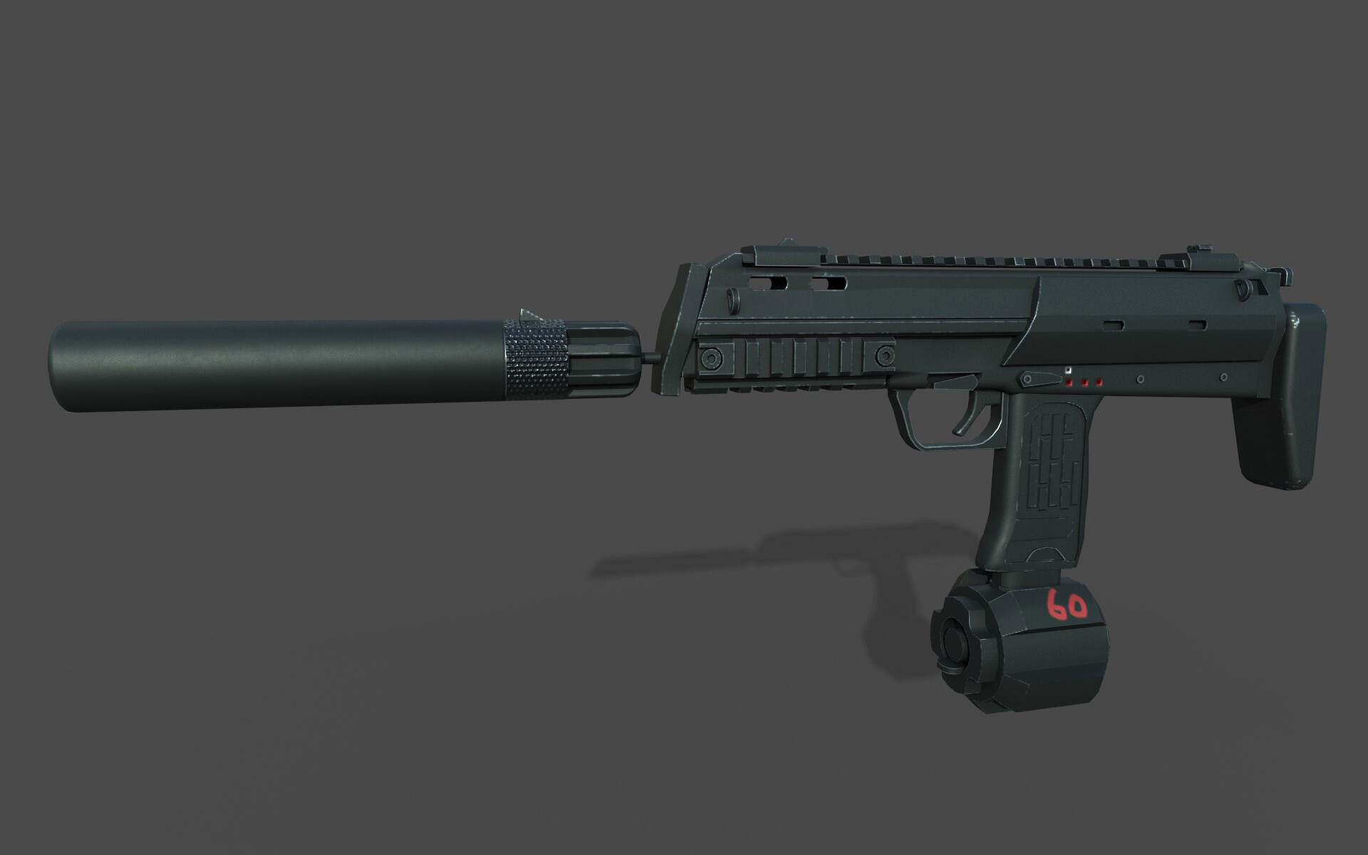 ArtStation - Gaming gun