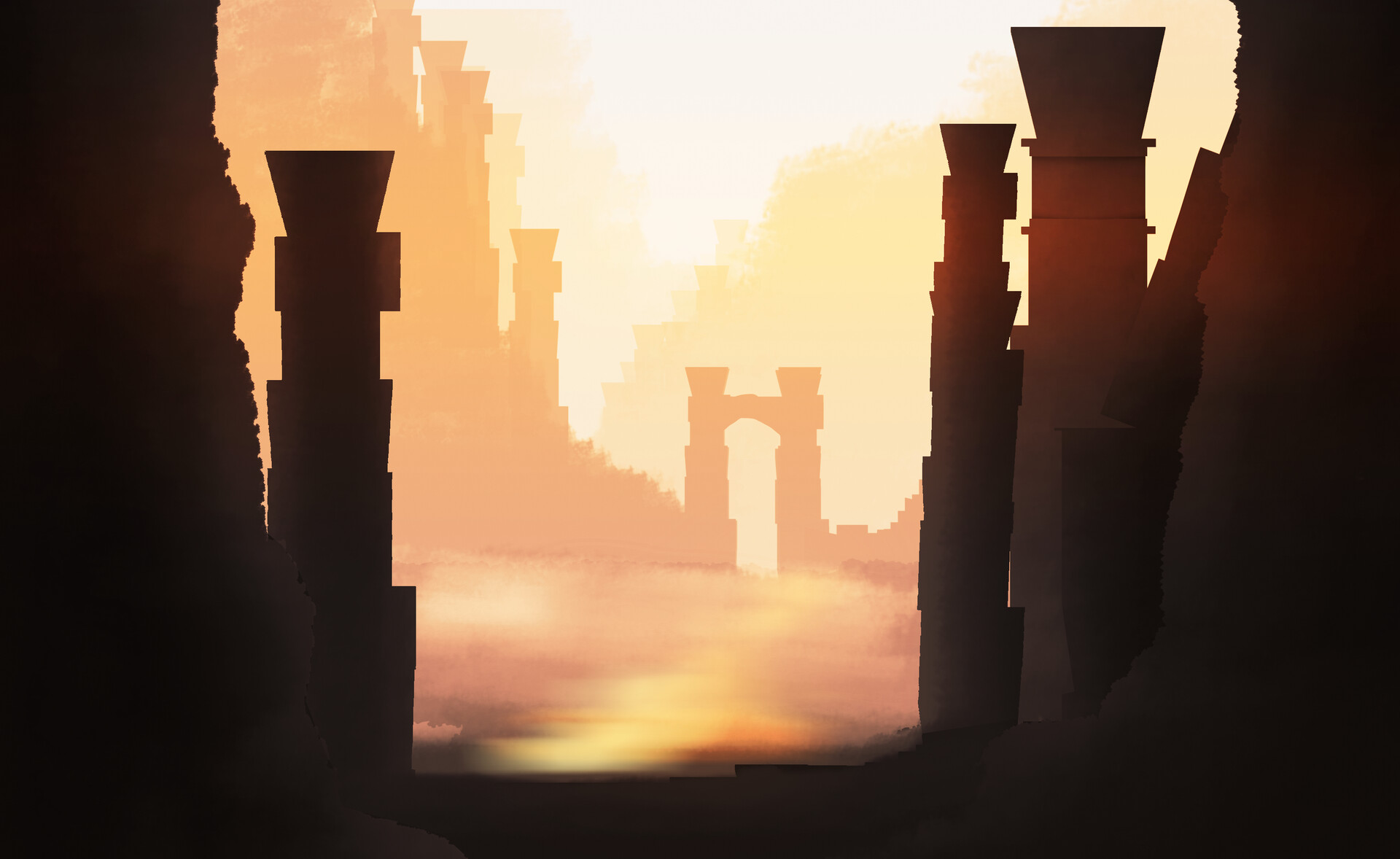 ArtStation - Sandy Ruins