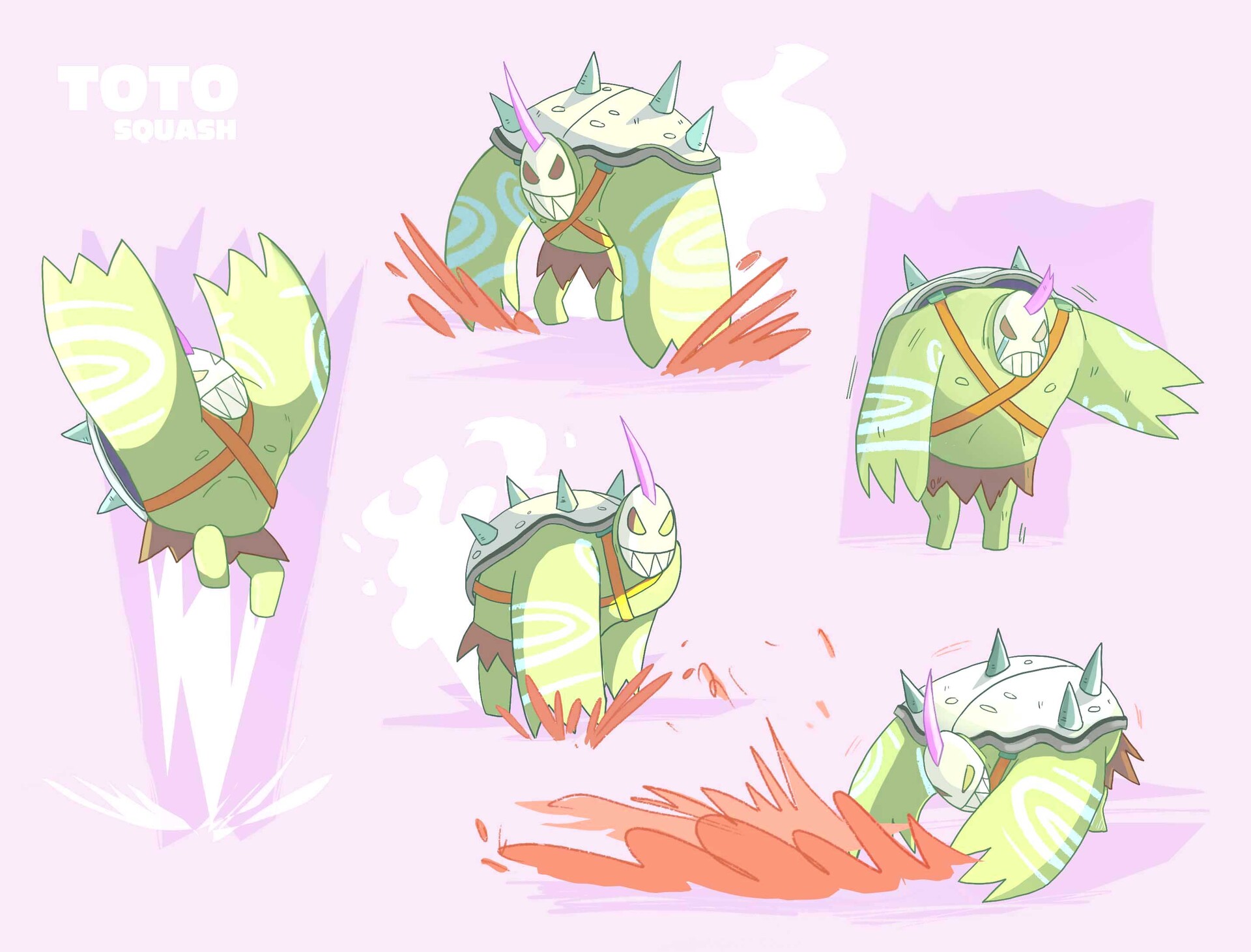 ArtStation - Toto character design