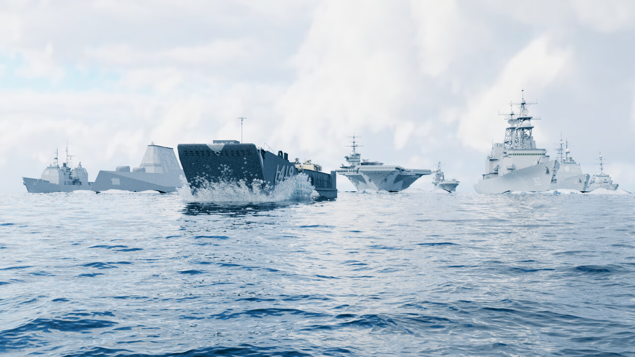 ArtStation - US NAVY 5th Fleet Phoenix FD Experiments Mk 1.0