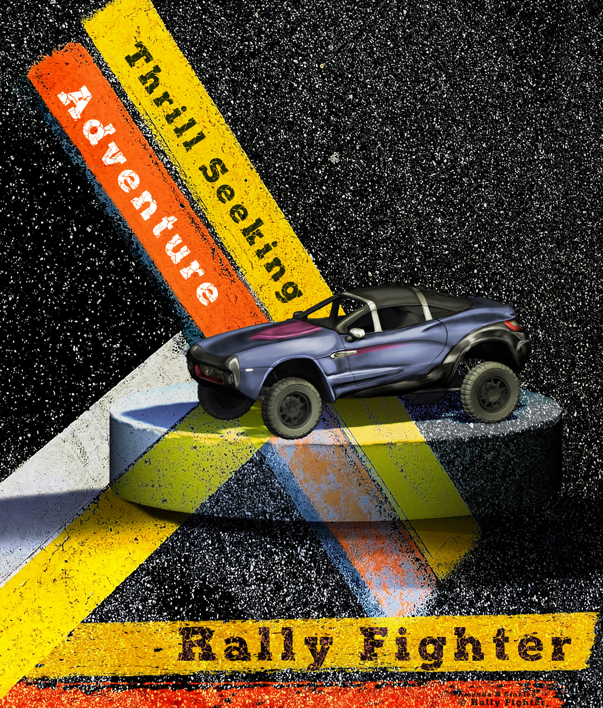 ArtStation - Rally Sport Car