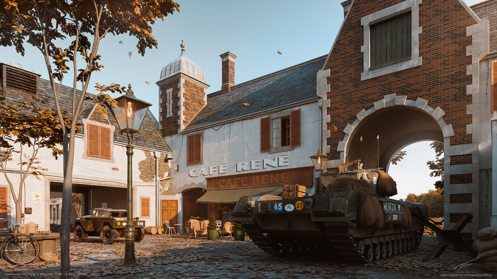 Wojtek Fikus - September morning in Nouvion