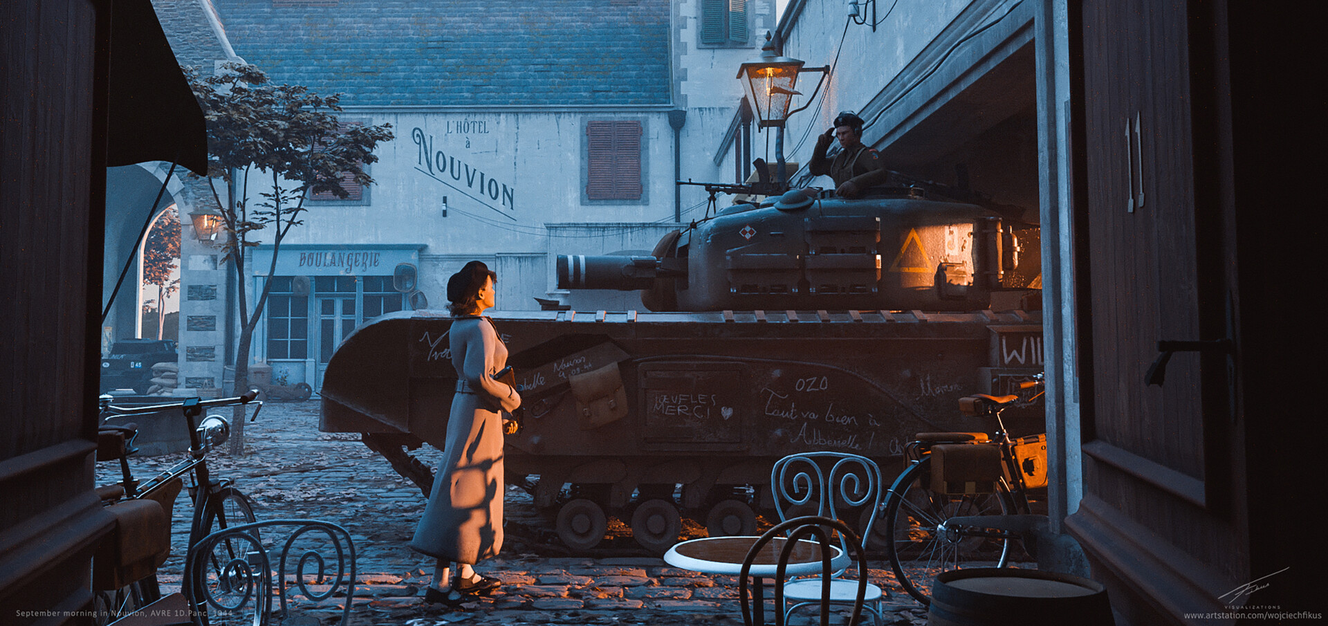 Wojtek Fikus - September morning in Nouvion