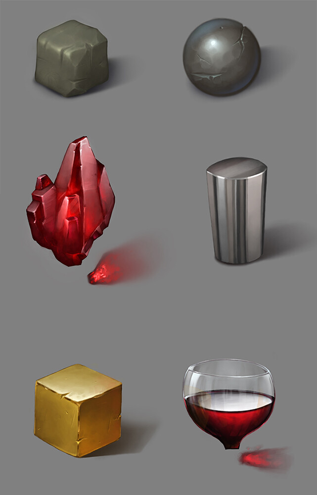 ArtStation - Material Study