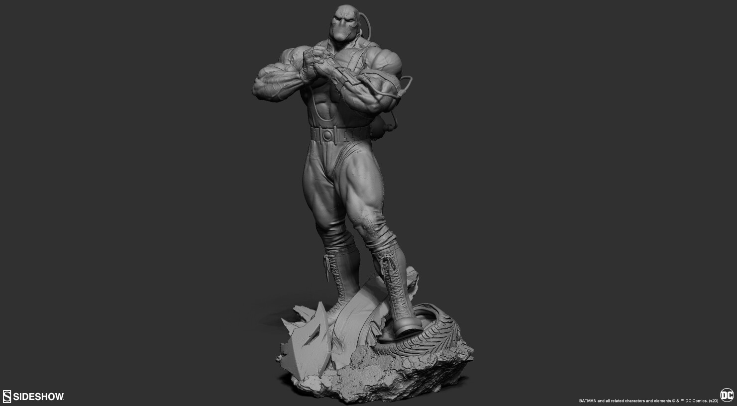 Daniel Bel - Bane Maquette_Sideshow Collectibles