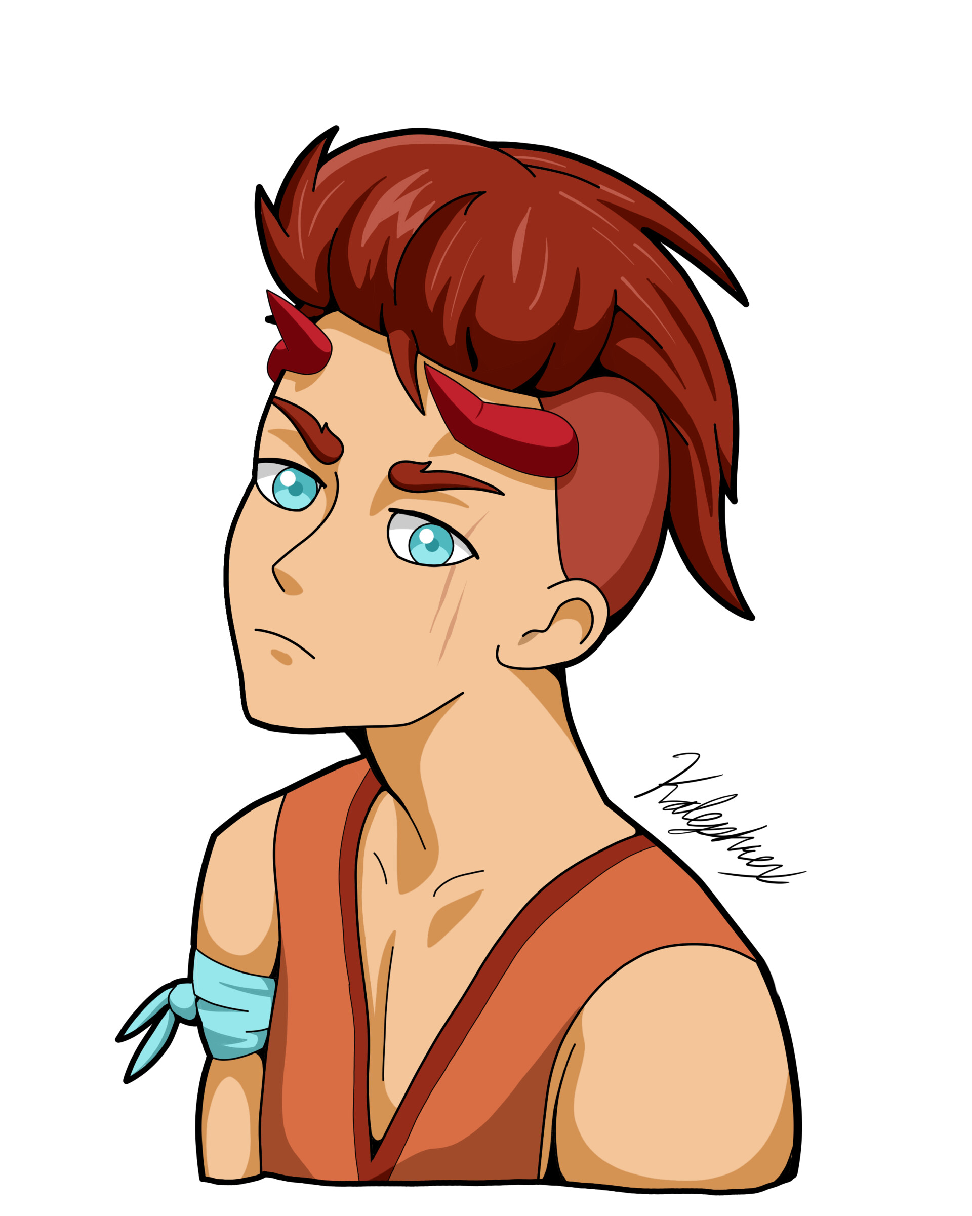 ArtStation - Horned Man 3