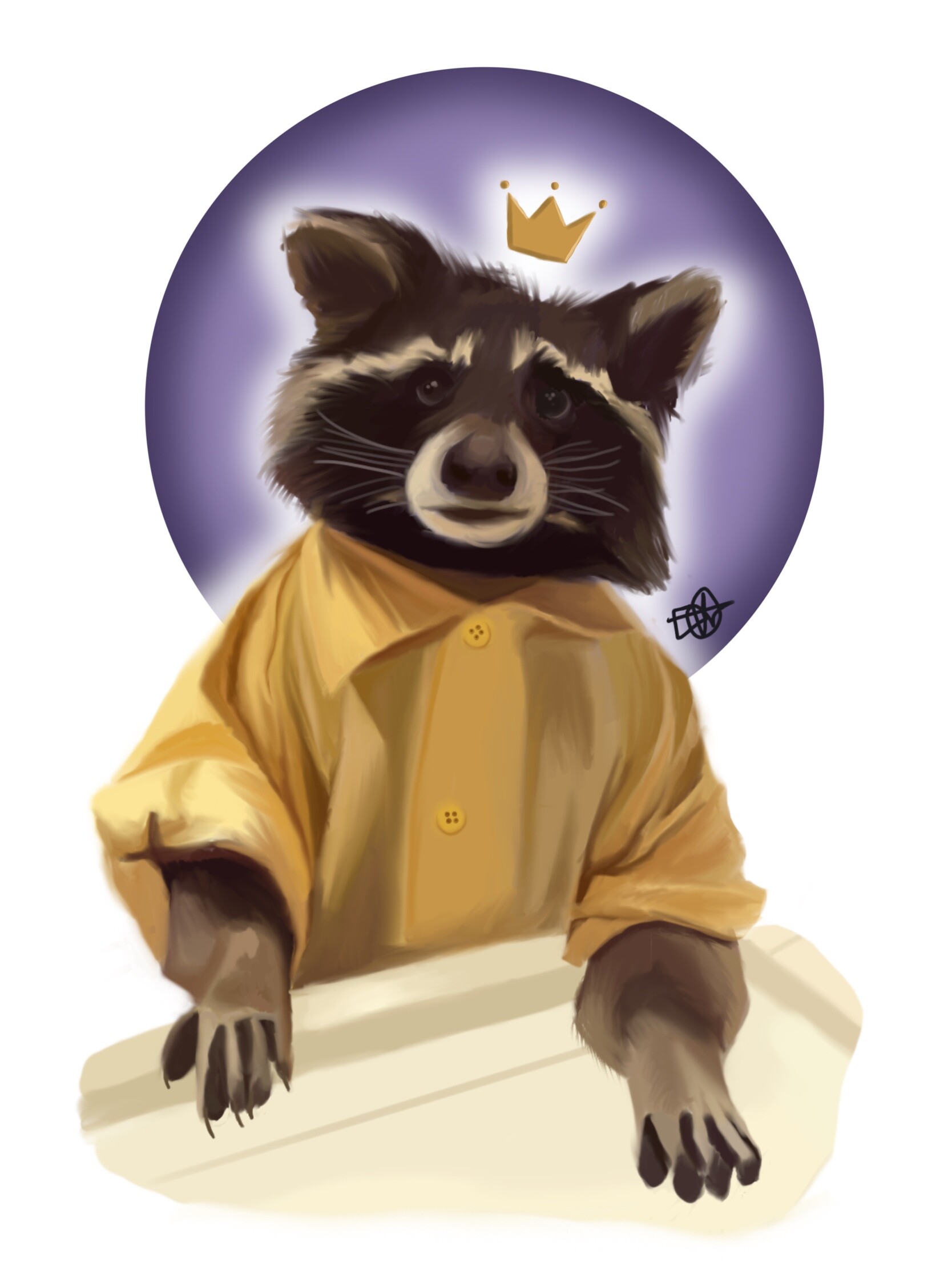 ArtStation - Dapper Raccoon