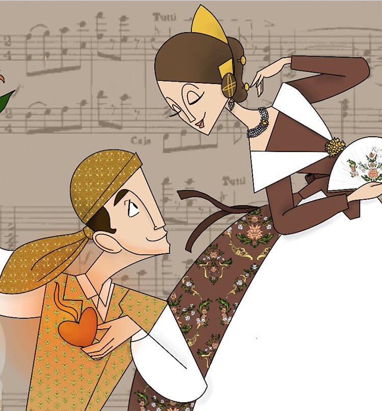 ArtStation - Per culpa teua tinc el cor encés en flama